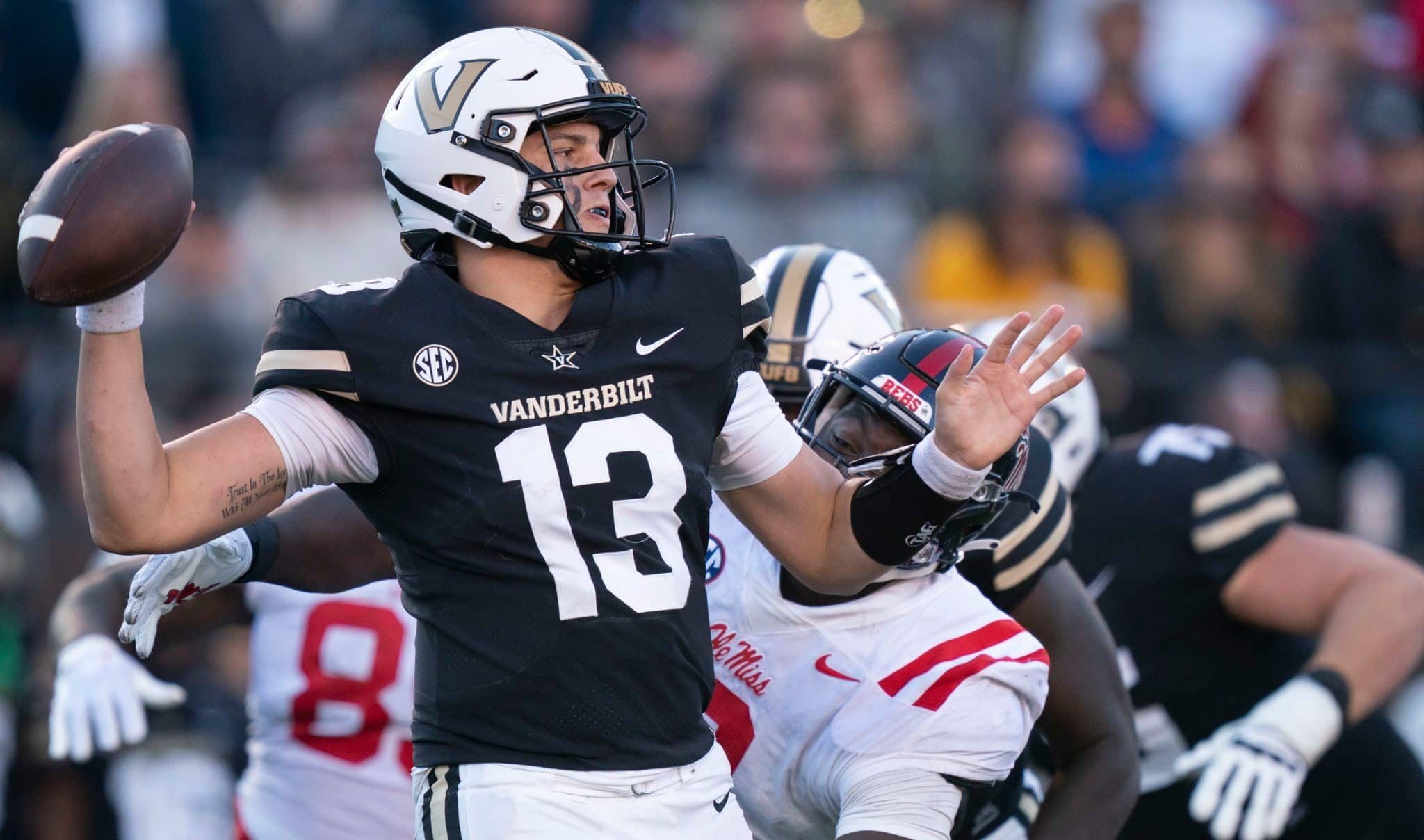 AJ Swann, Vanderbilt QB transfer, reportedly visiting SEC program ...