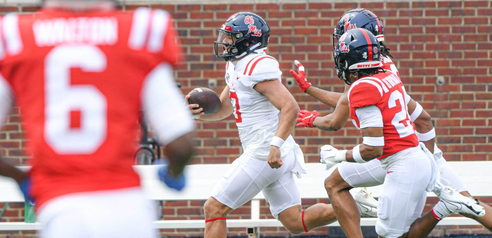 Ole Miss QB coach details challenge in having 4 'high-caliber players ...