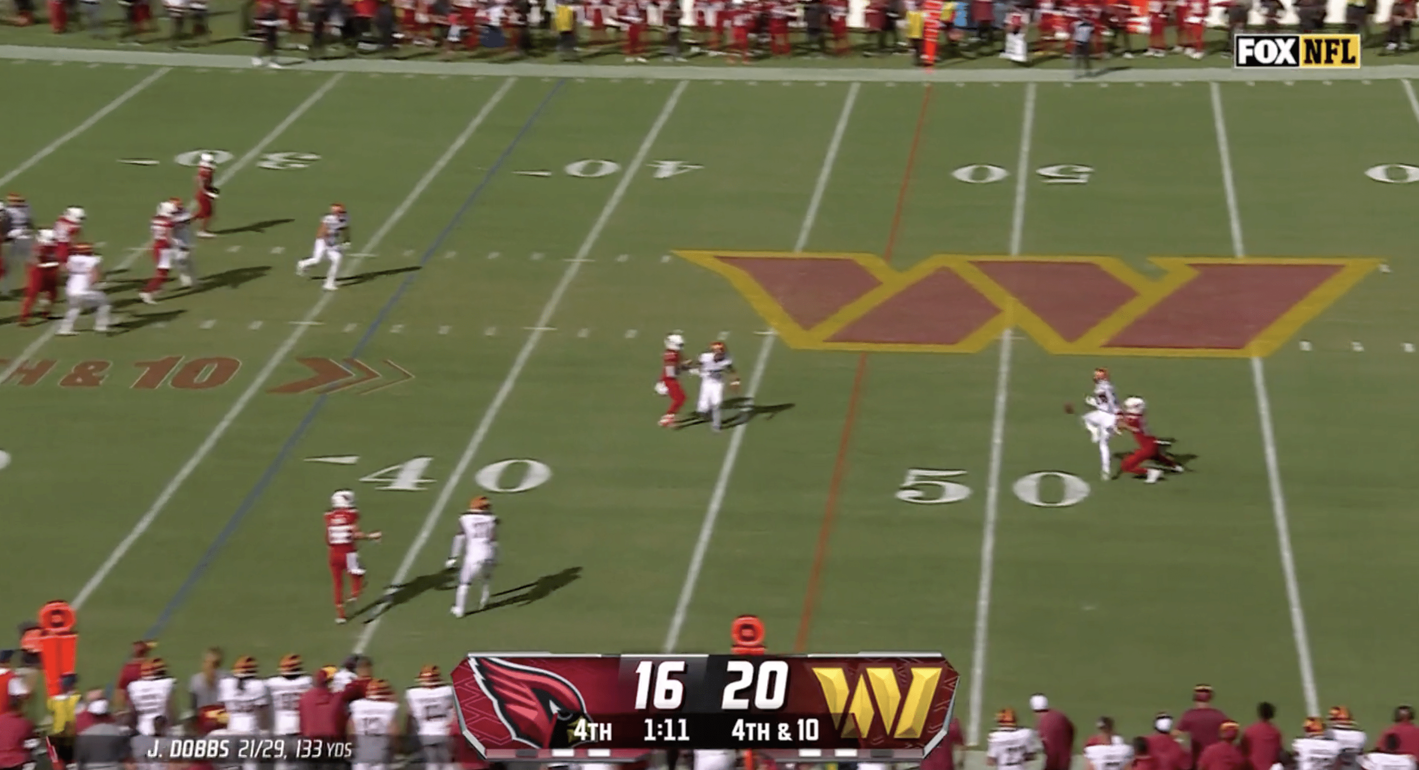 Emmanuel Forbes seals win for Commanders in NFL debut - Saturday Down South