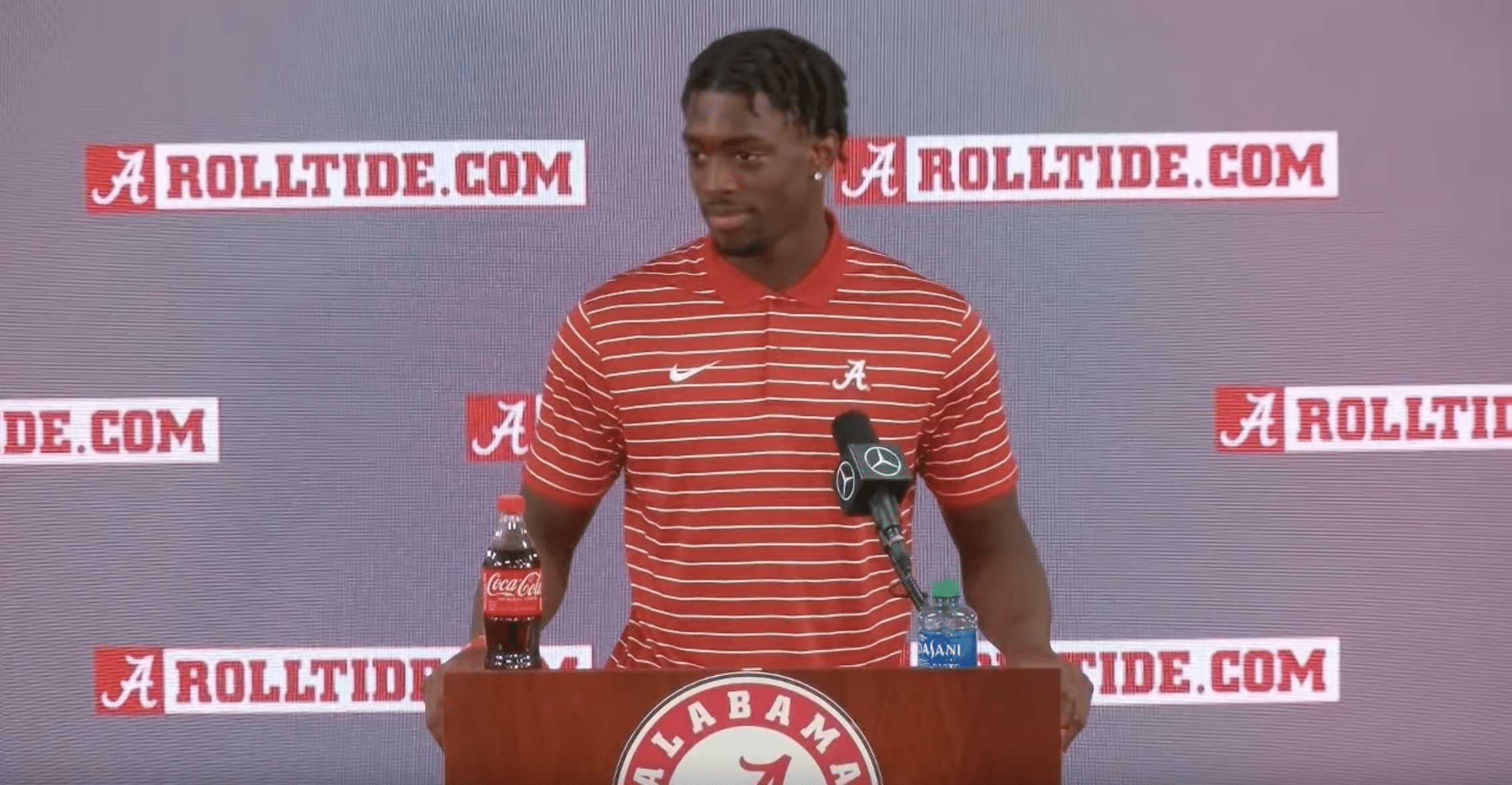 Alabama DB Terrion Arnold reacts to Ainias Smith’s comments about Nick ...