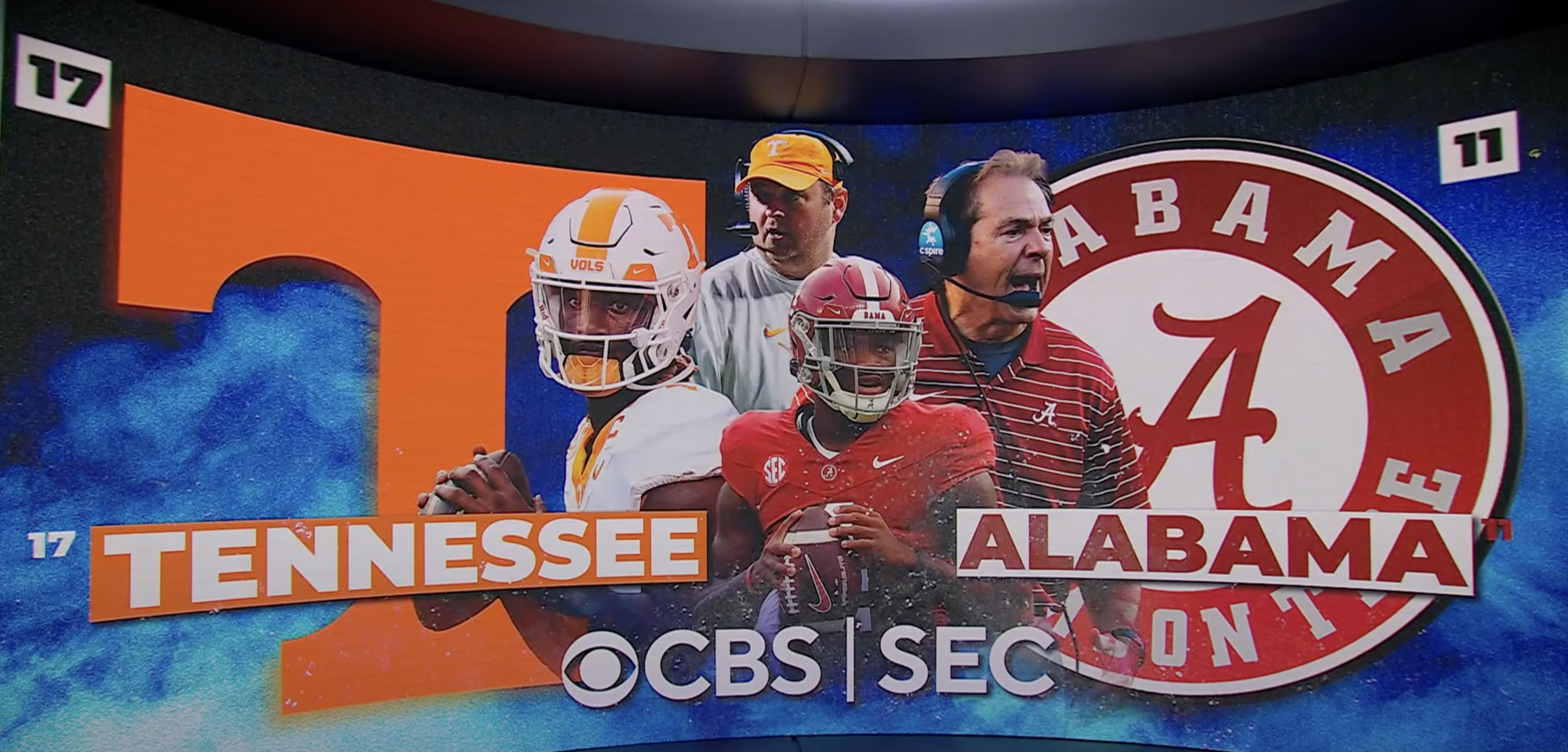Tennessee at Alabama delivers season's best ratings for 'SEC on CBS ...