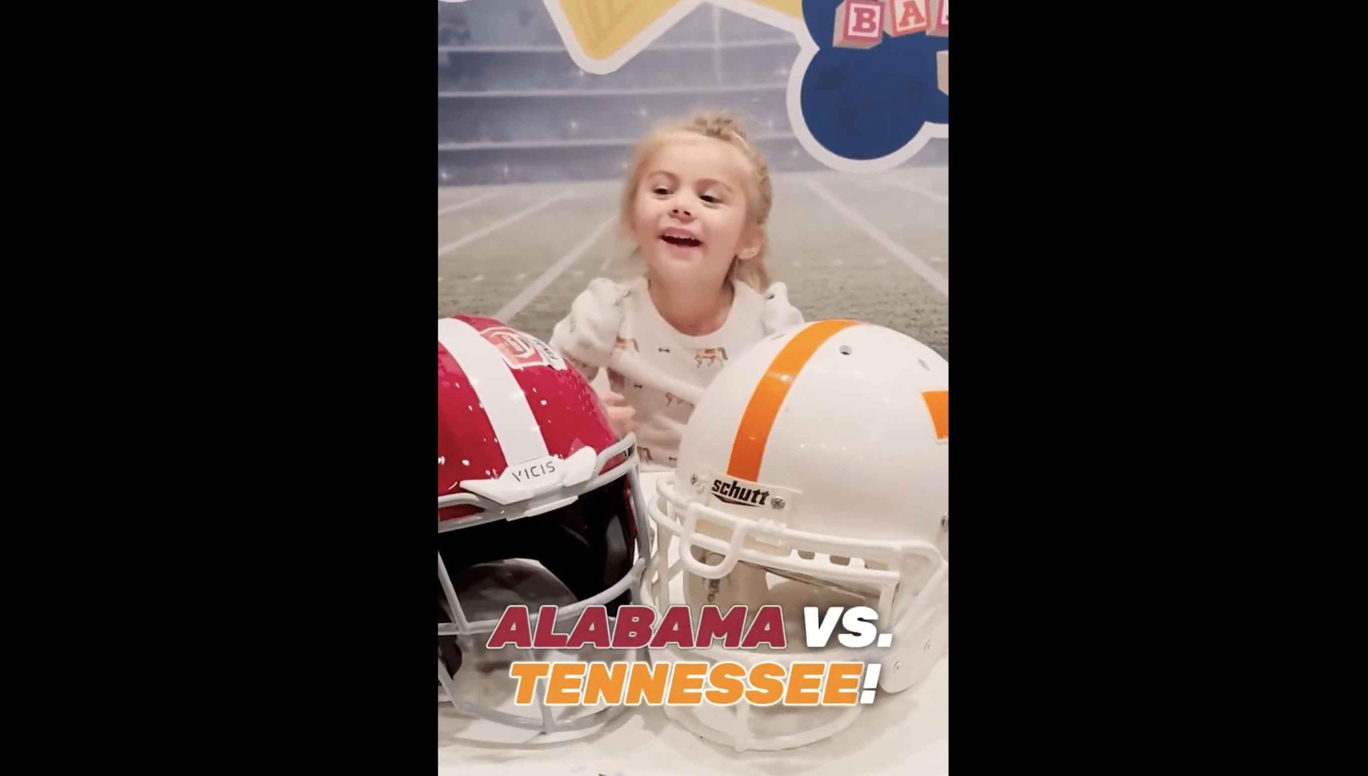 Laura Rutledge’s daughter, Reese, picks winner in Alabama-Tennessee ...