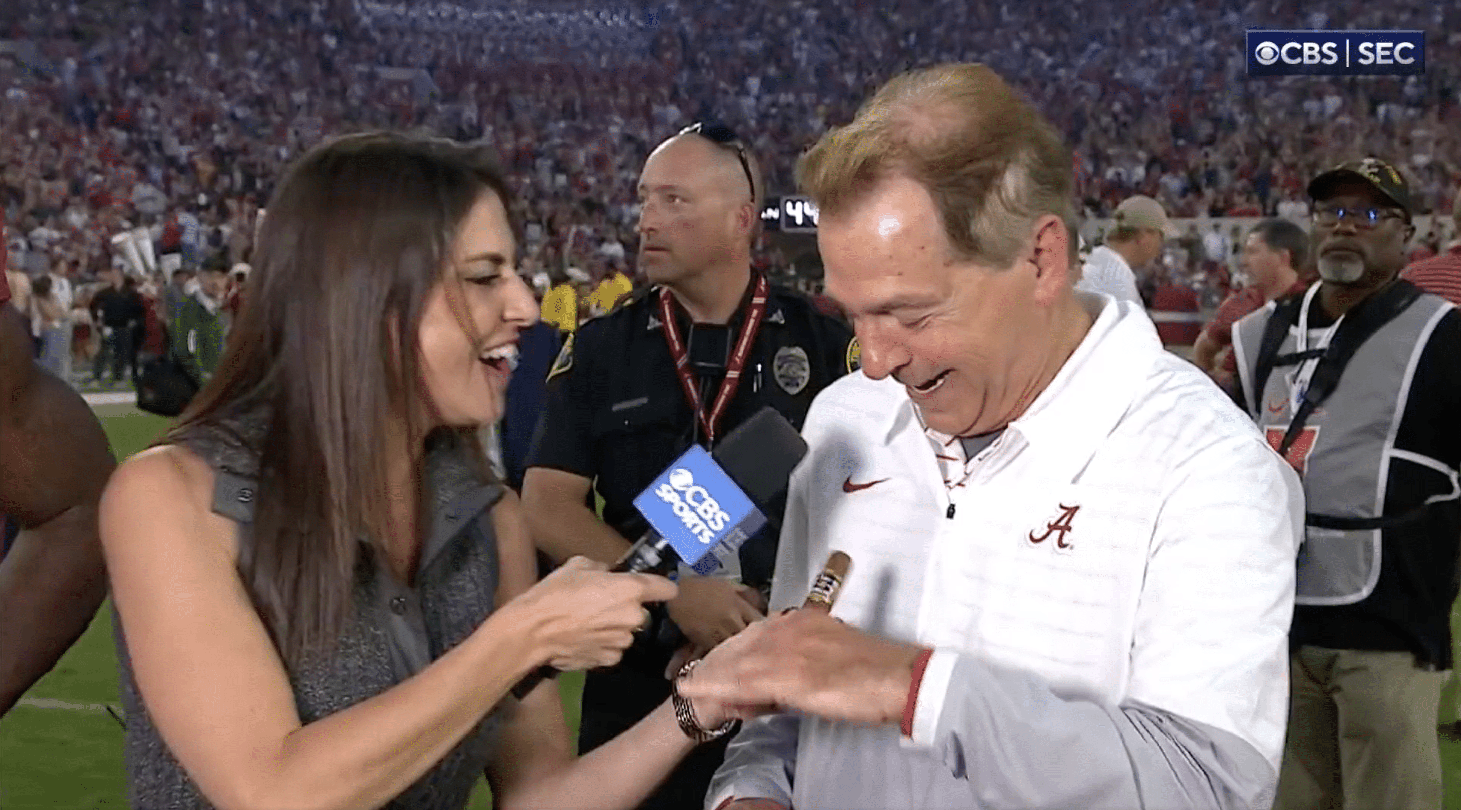 Nick Saban basks in big win: 'It's always great to beat Tennessee ...