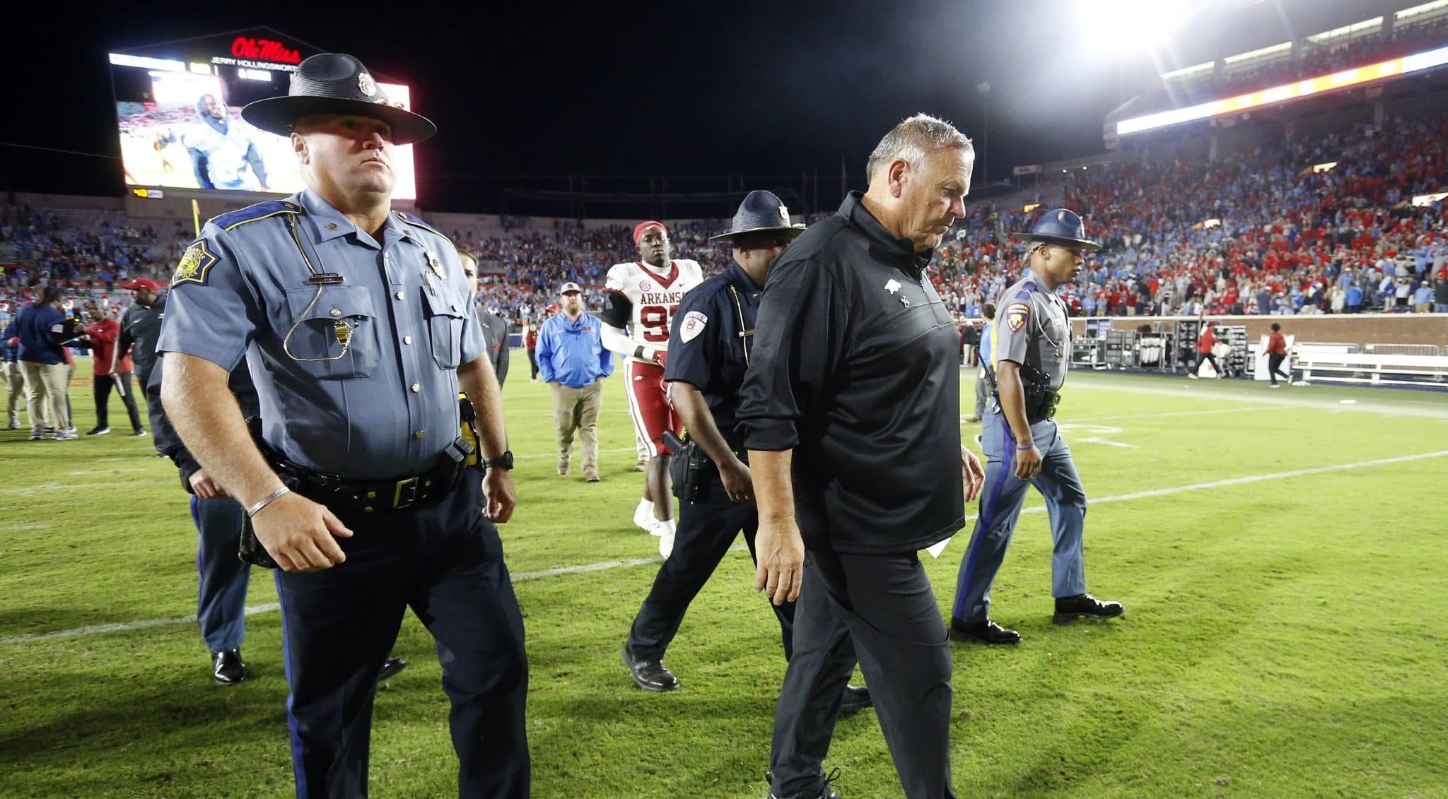 Jacob Hester raises the temperature on Sam Pittman's future - Saturday ...