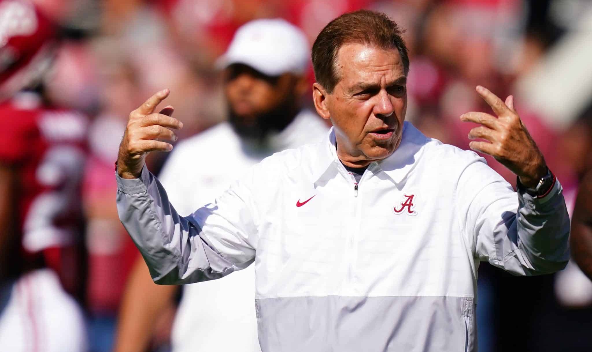 Nick Saban speaks to potential of losing a rivalry like Third Saturday ...