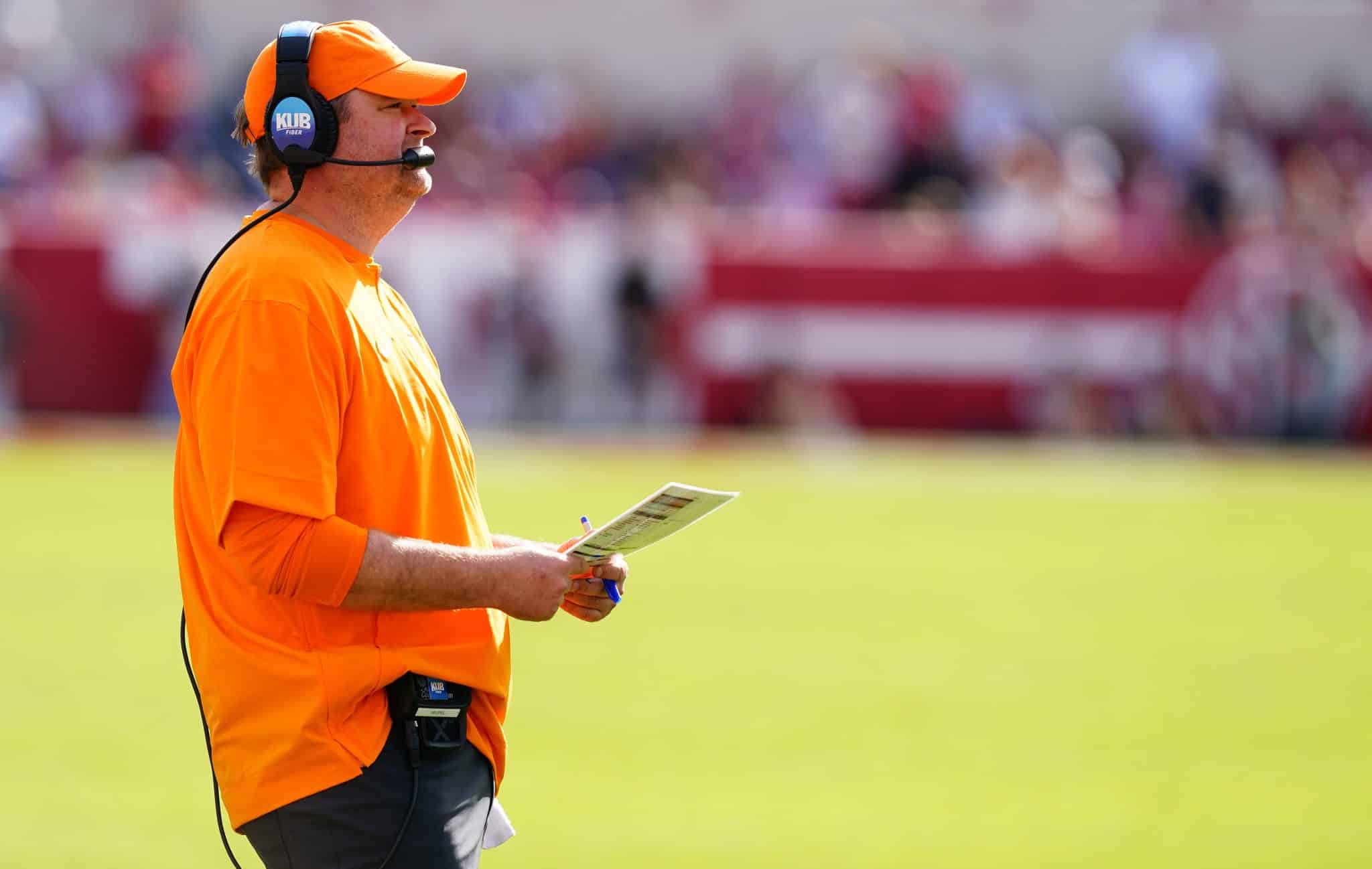 Fans roast Josh Heupel, play calling after dismal 2nd half vs. Alabama ...