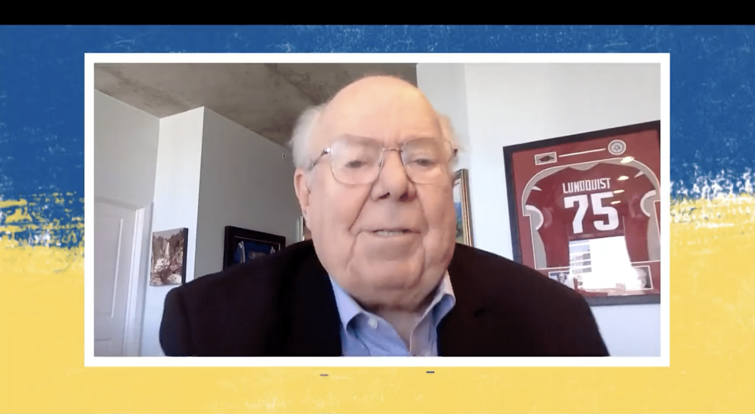Verne Lundquist makes special appearance on college football show ...