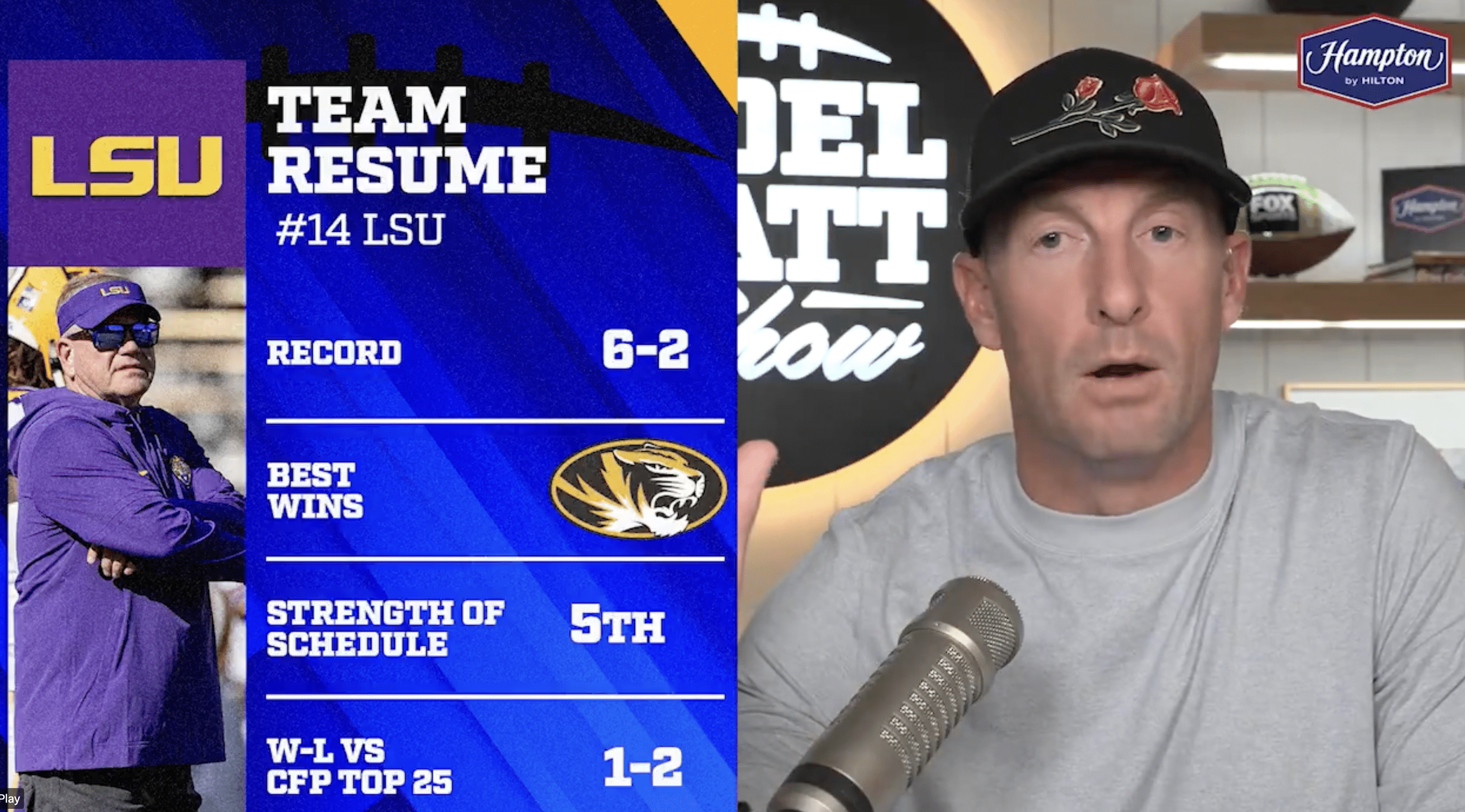 Joel Klatt explains how LSU could be a College Football Playoff sleeper ...