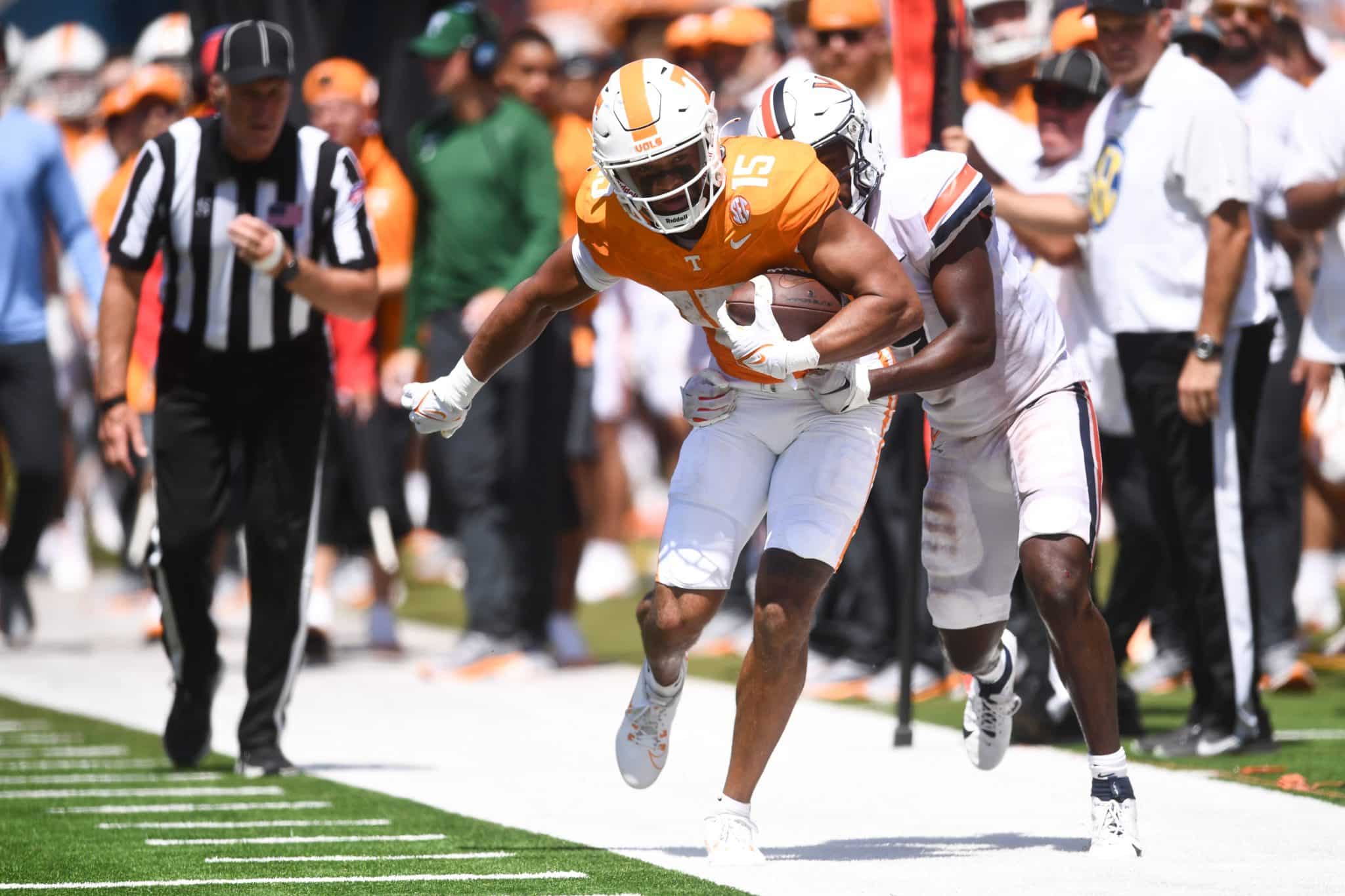 Kelsey Pope, Tennessee WR coach, gives look into impact Bru McCoy has ...