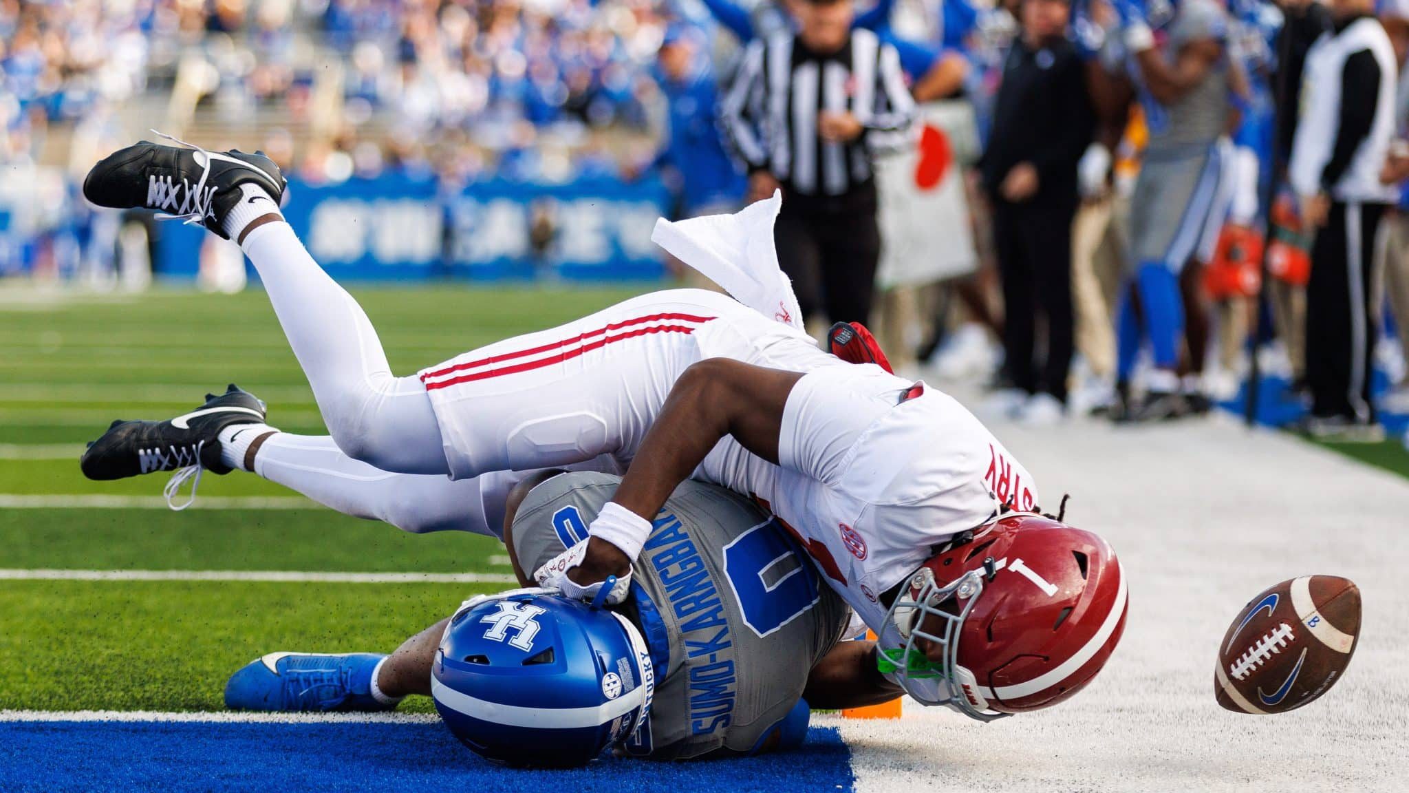 Nick Saban shares confidence in Kool-Aid McKinstry despite muffed punt ...