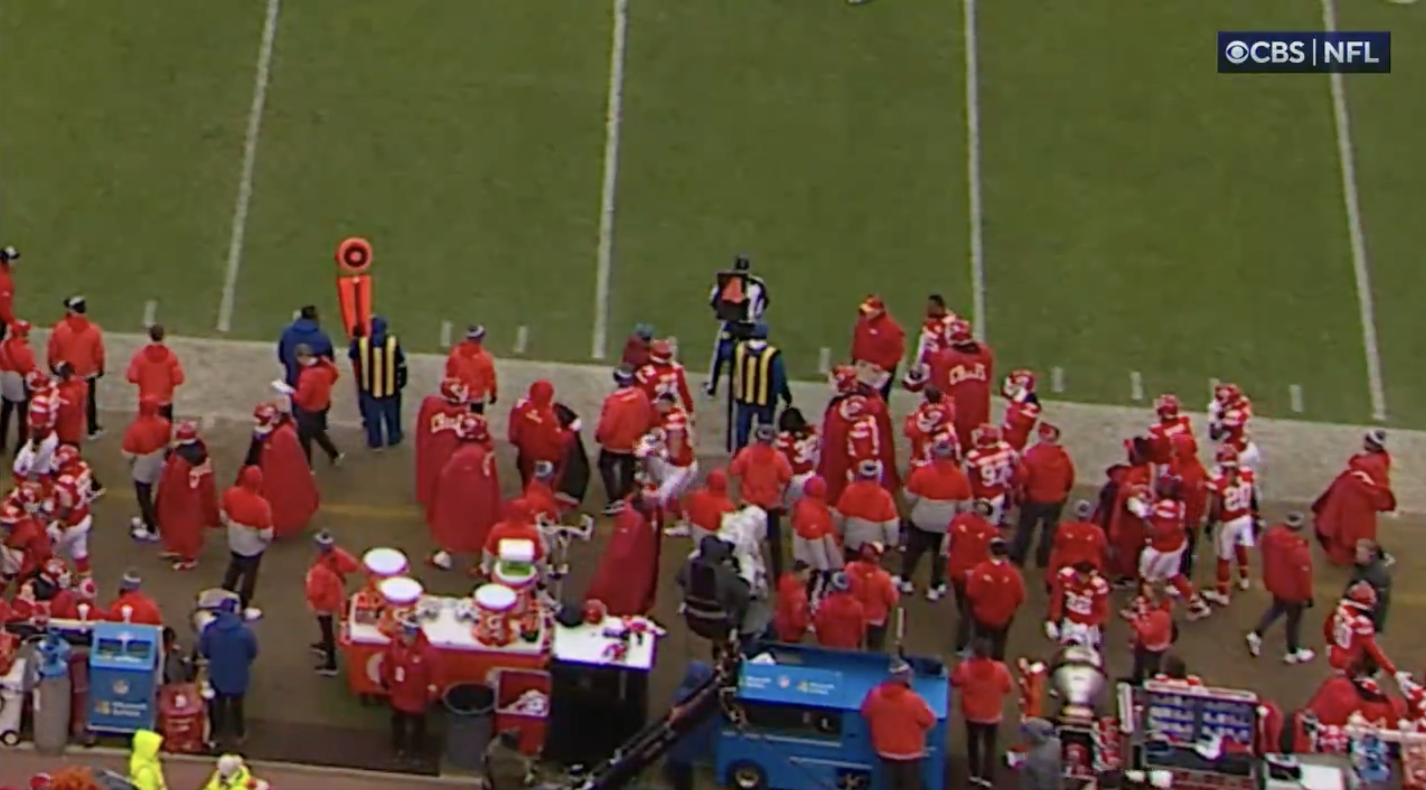 Travis Kelce spikes helmet in frustration-filled tantrum as boos rain ...