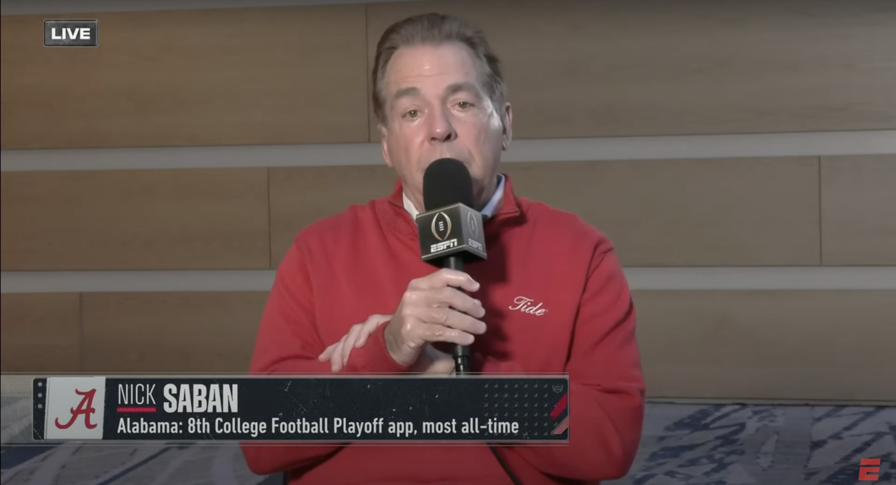 Nick Saban admits conveying significance of Rose Bowl to his players is ...