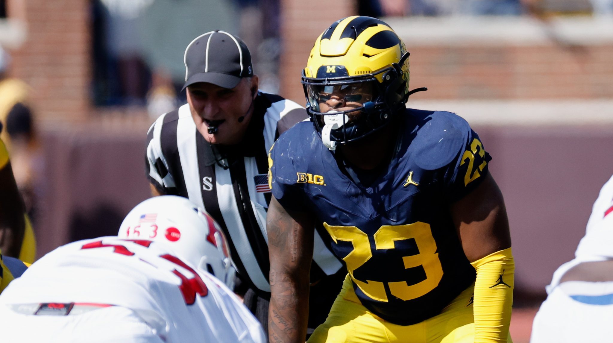 Michigan LB insists Wolverines were not scared upon reveal of Alabama ...