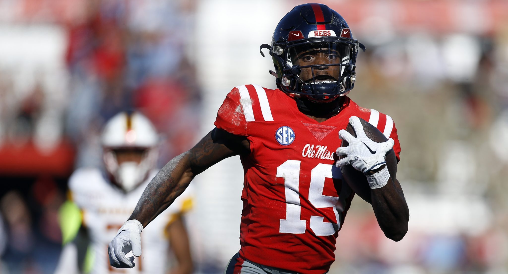 Dayton Wade reflects on coming home to play in the Peach Bowl for Ole ...