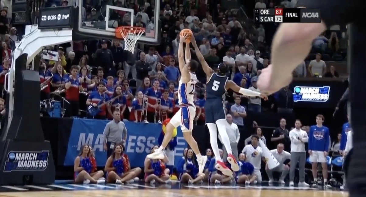 Kansas escapes after Samford rallies from down 22; controversial call ...