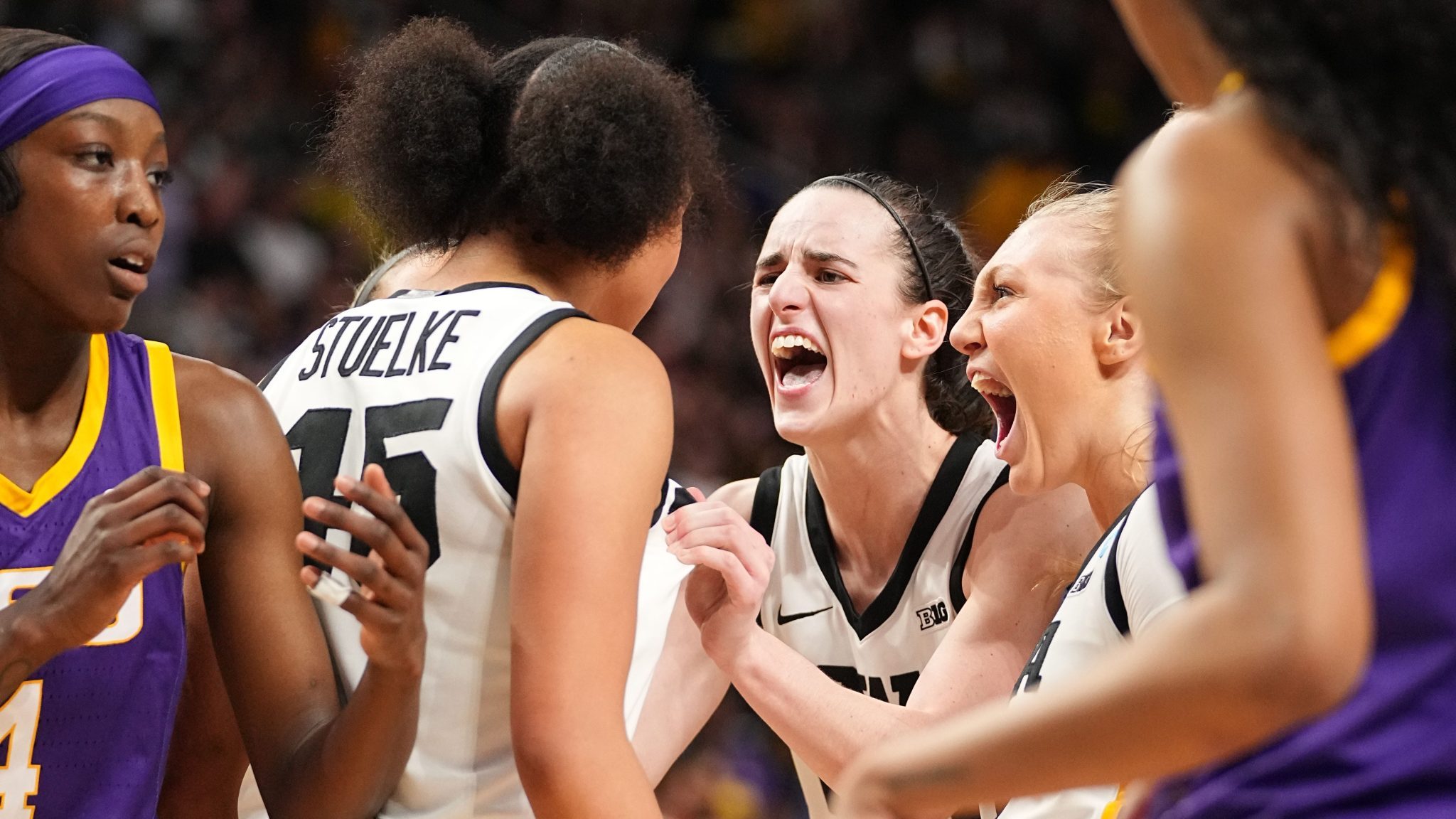 Iowa-LSU Elite 8 thriller delivers record ratings for ESPN - Saturday ...