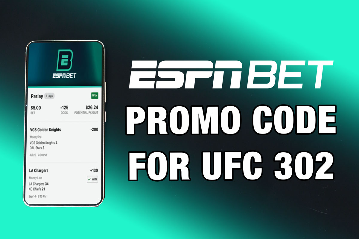 ESPN BET Promo Code for UFC 302: Use SOUTH for $1,000 First Bet Reset ...