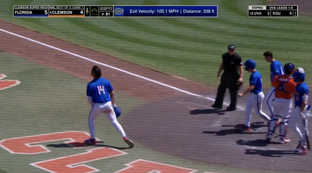 Jac Caglianone, Brandon Neely lift Florida to Game 1 win over Clemson ...