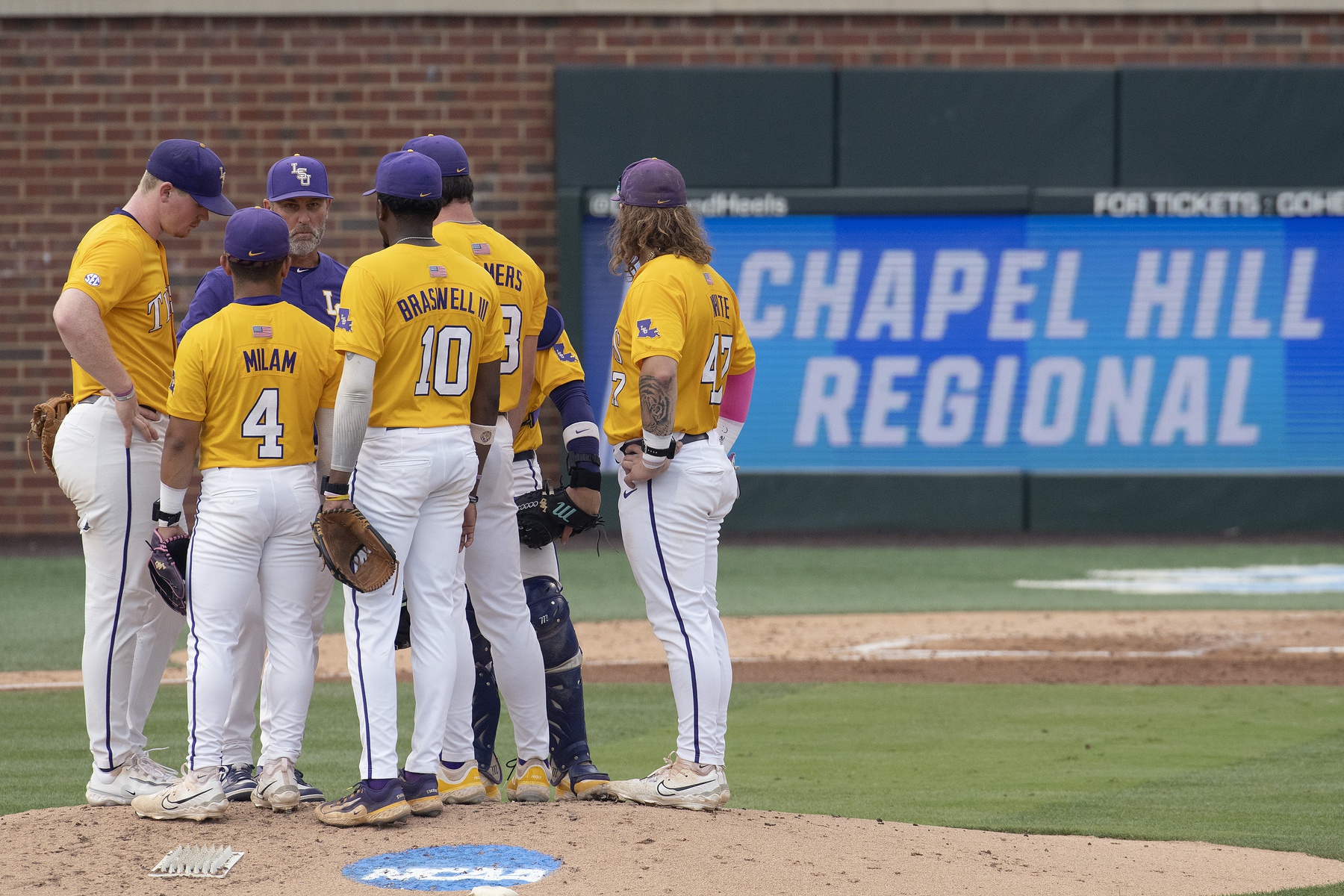 LSU falls to North Carolina in extras in Chapel Hill Regional final ...