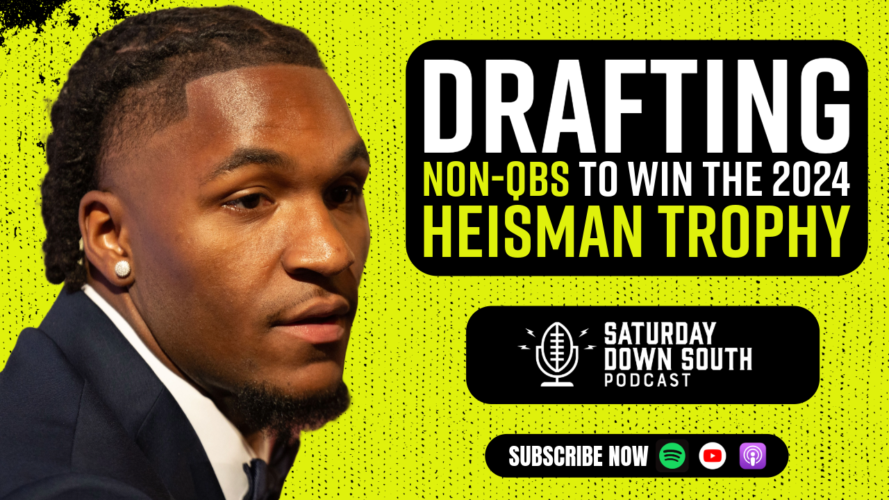 Watch: Football Week! Drafting non-QBs to win the 2024 Heisman Trophy ...