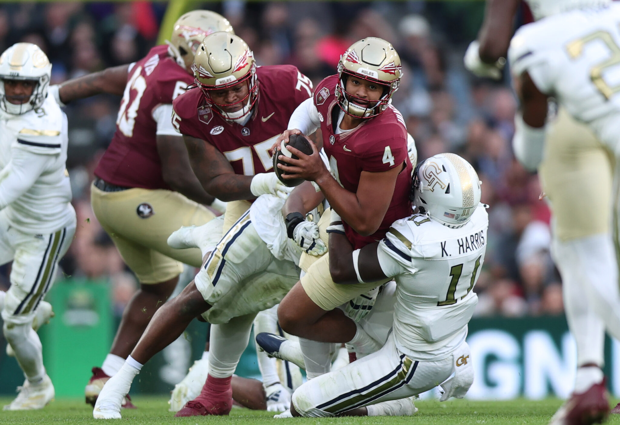 Georgia Tech win over Florida State snaps lengthy losing streak against ...