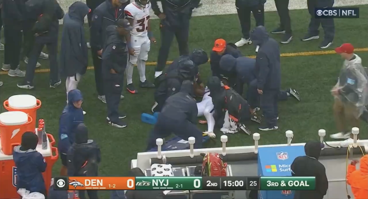Tyler Badie, former Mizzou RB, leaves Broncos-Jets game on stretcher ...