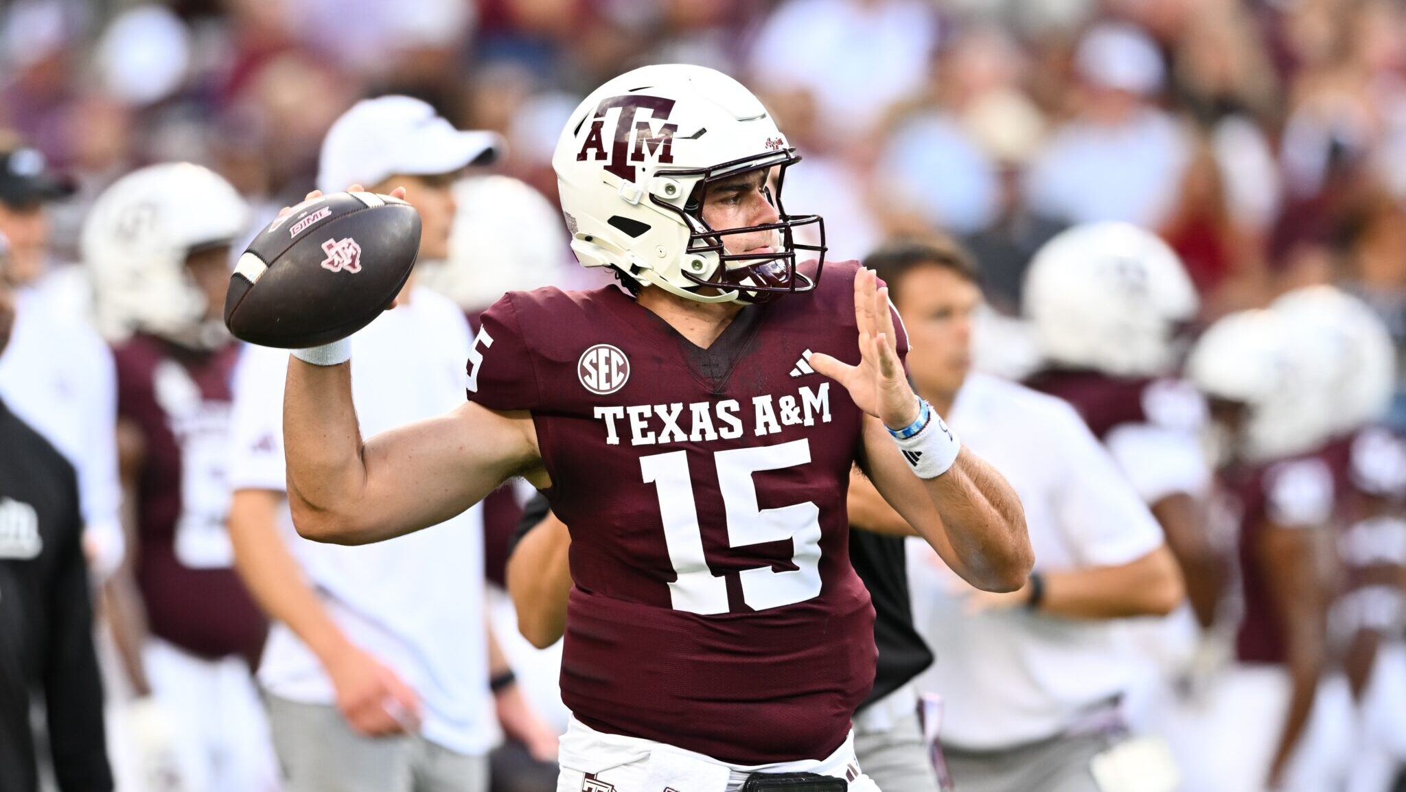 Former Texas A&M QB Conner Weigman says he's out to live up to former 5 ...