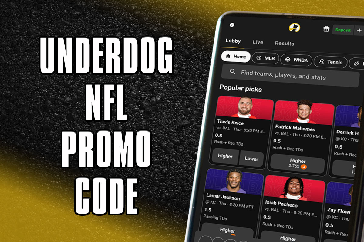 Underdog NFL promo code SOUTH: Up to $1,000 bonus cash + Travis Kelce ...