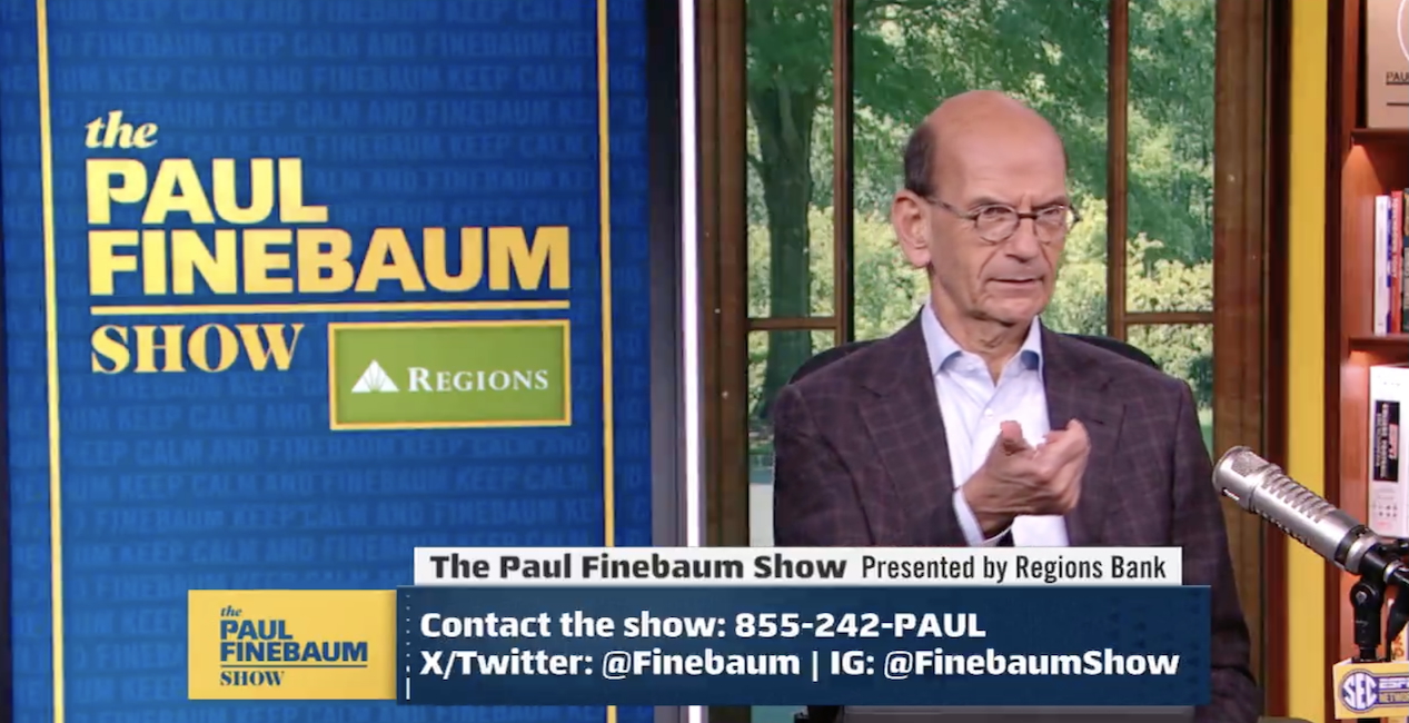 Paul Finebaum caller, Alabama fan, goes on lengthy rant, compares ...