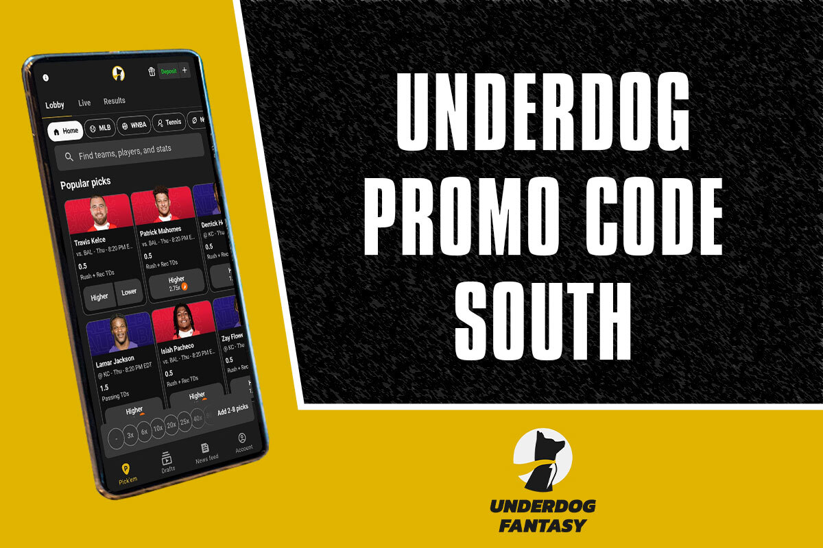 Underdog Promo Code SOUTH: $1,000 Bonus Cash for NBA, College Football ...