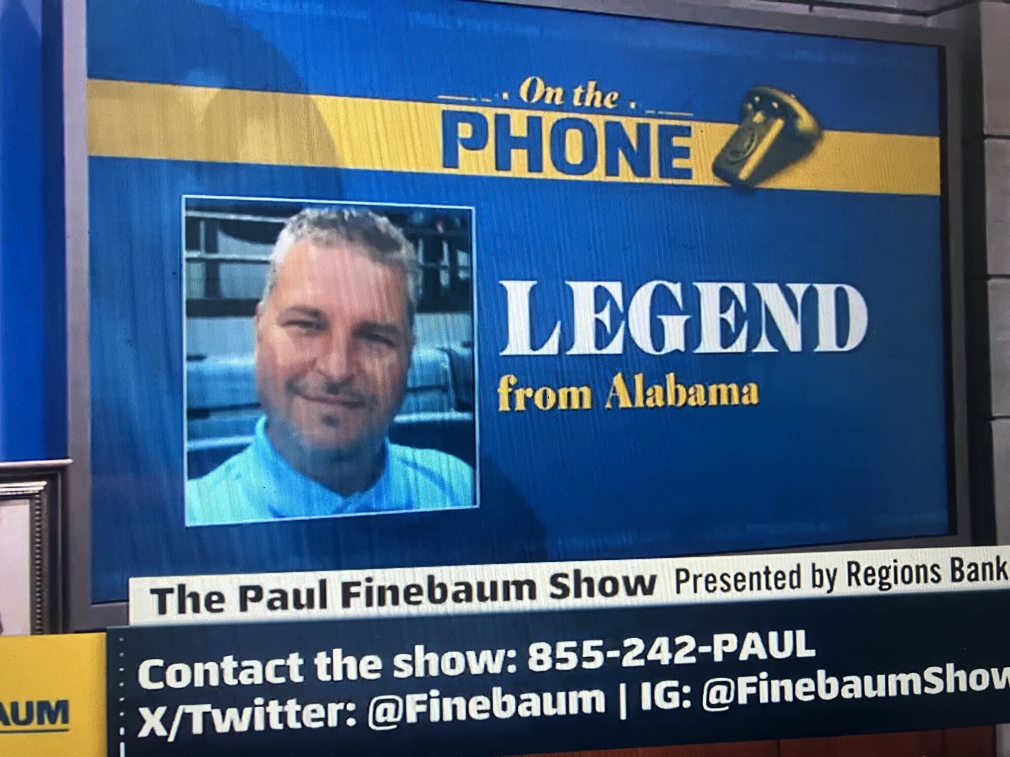 Wasson: 'Legend is next ...' Meet the man behind the Finebaum persona - Saturday Down South