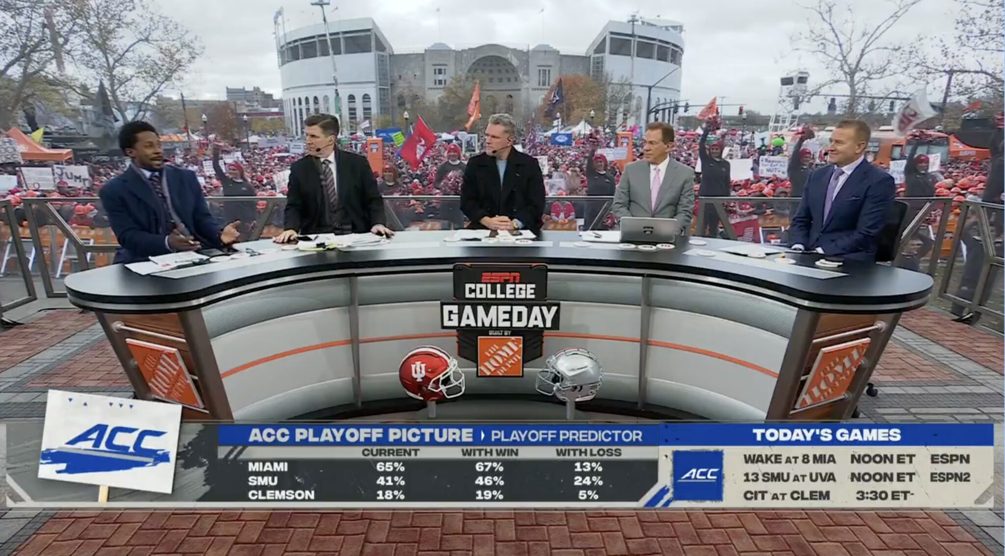 College GameDay crew, Justin Fields pick winners for key Week 13 SEC ...