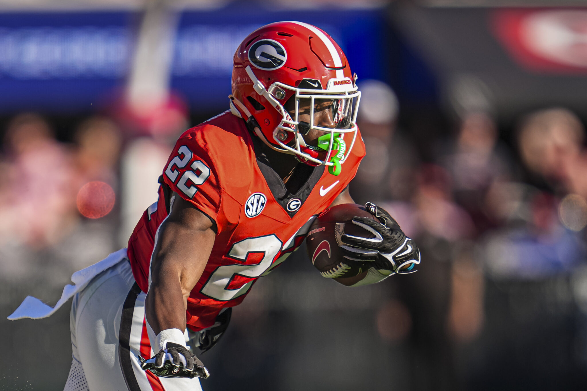 Kirby Smart gives injury update on running back Branson Robinson ...