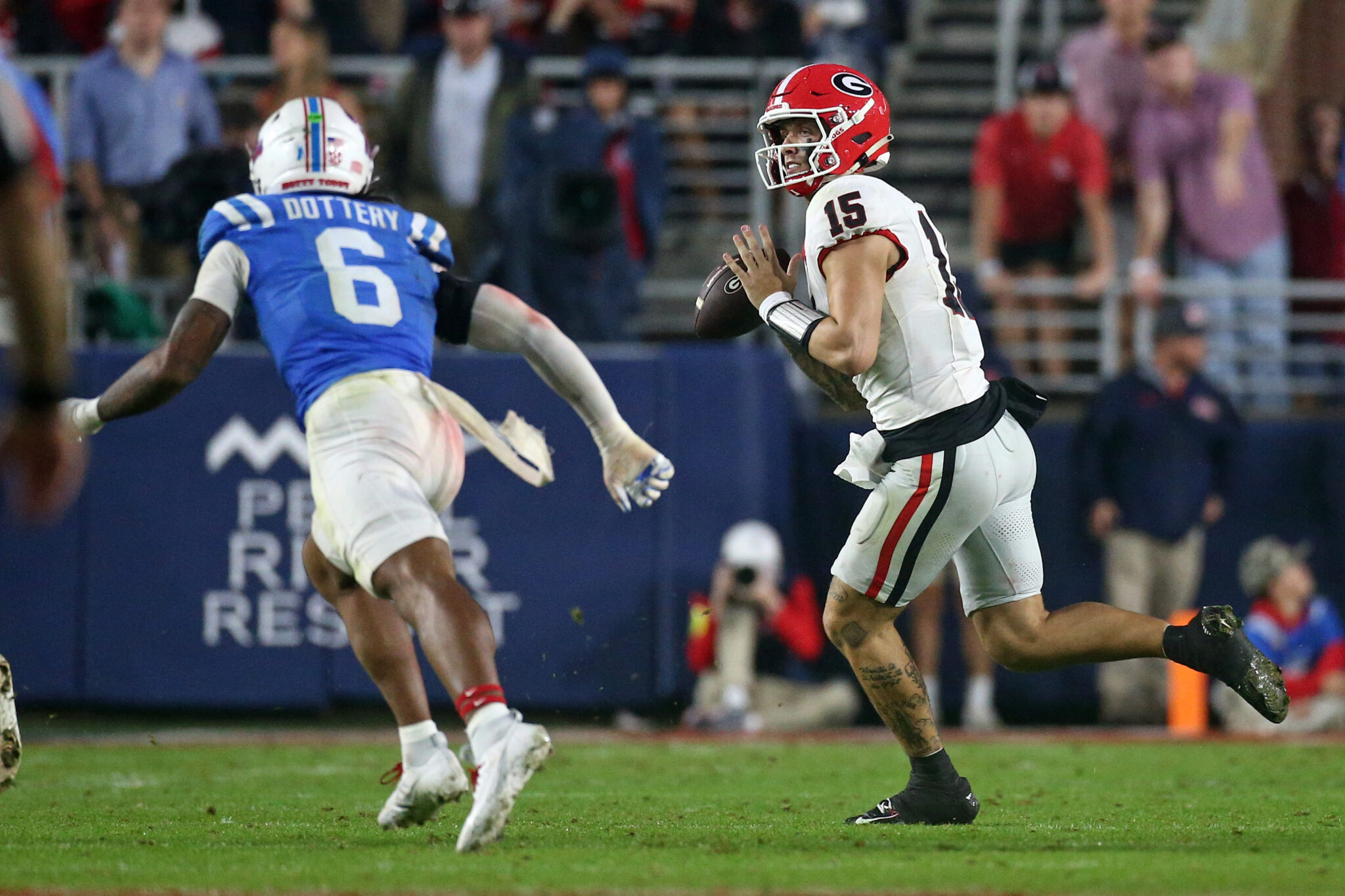 David Pollack says don't expect Georgia's offense to be fixed in 2024 ...