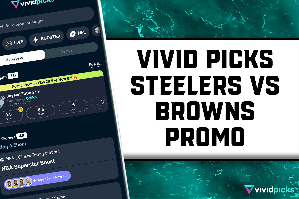 Vivid Picks Promo SOUTH: Grab $250 Steelers-Browns Bonus, $25 Secured ...