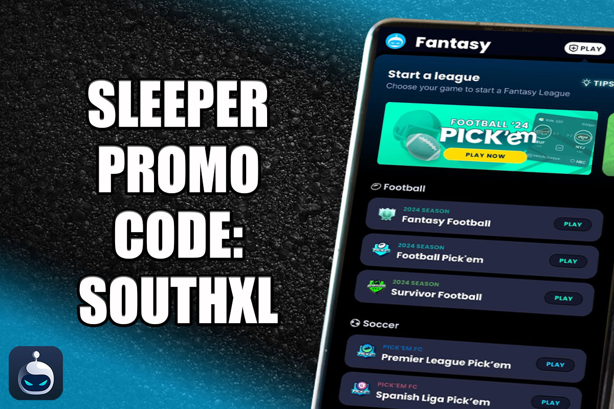 Sleeper Promo Code SOUTHXL: Get $55 Bonus for NBA + MNF Picks ...
