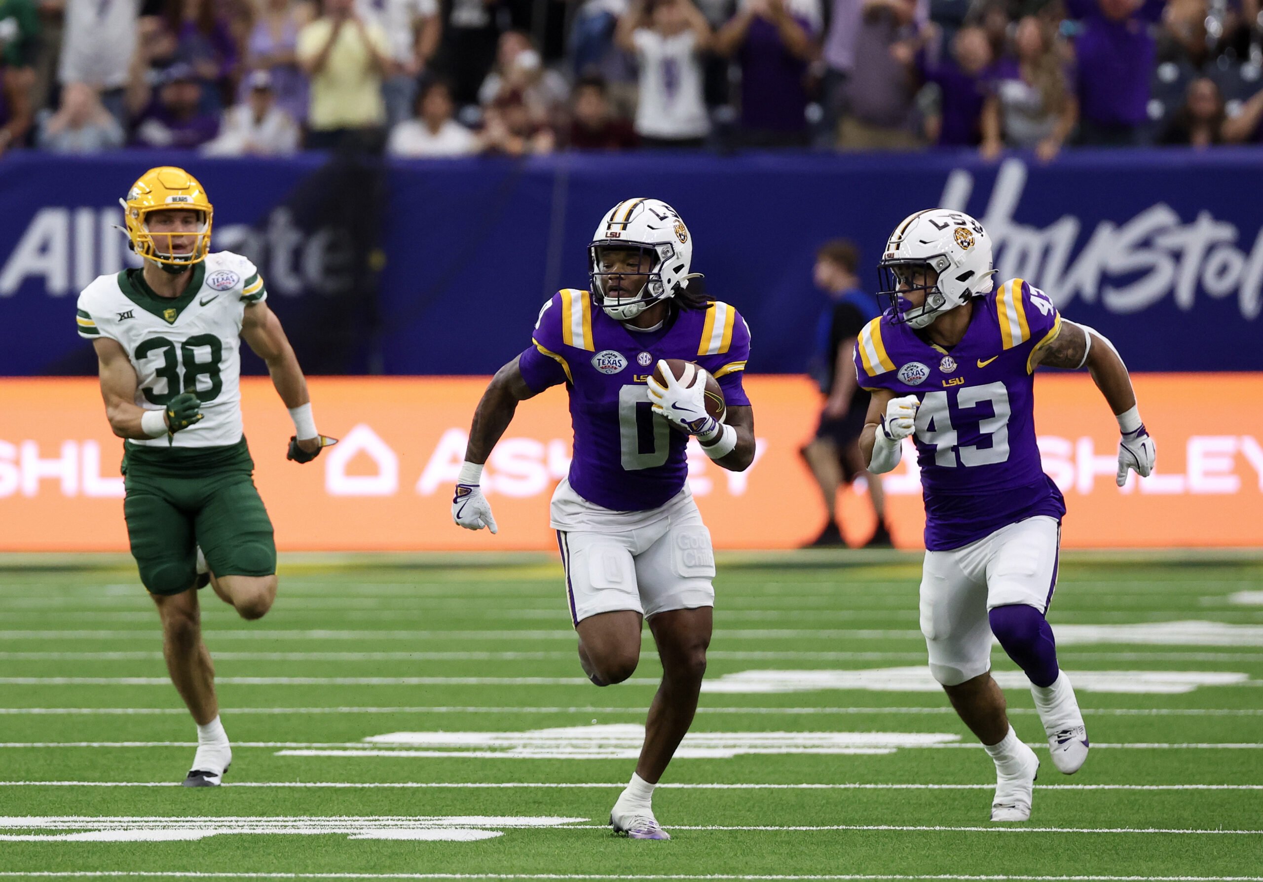 LSU takes control of Texas Bowl with 95-yard kickoff return TD ...