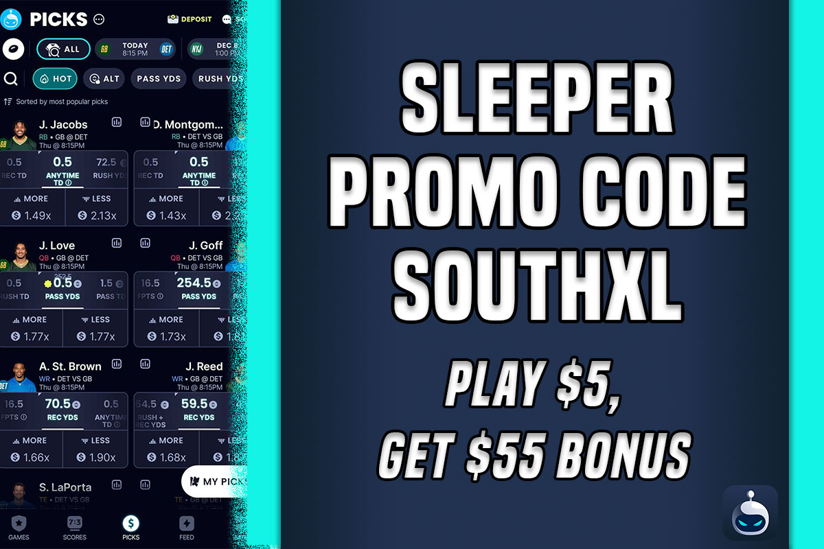 Sleeper Promo Code SOUTHXL: $55 Eagles-Chiefs Bonus, Super Bowl Picks ...