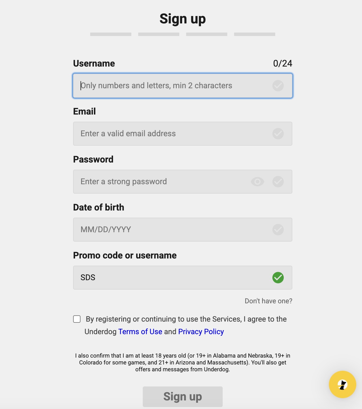 Underdog Promo Code: SDS for $75 Bonus (December 2025)
