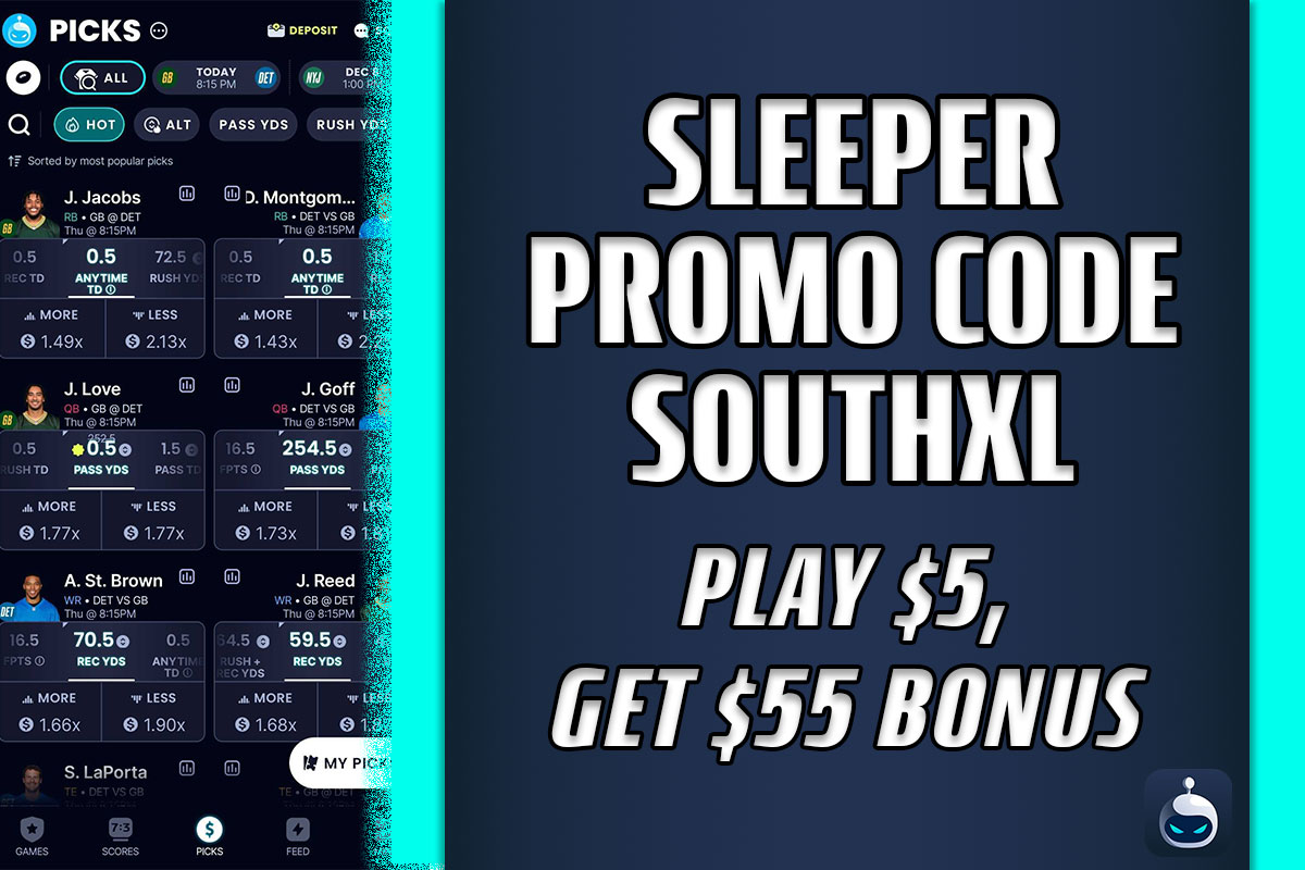 Sleeper Promo Code SOUTHXL: Get $55 Bonus for Knicks-Warriors, NBA ...