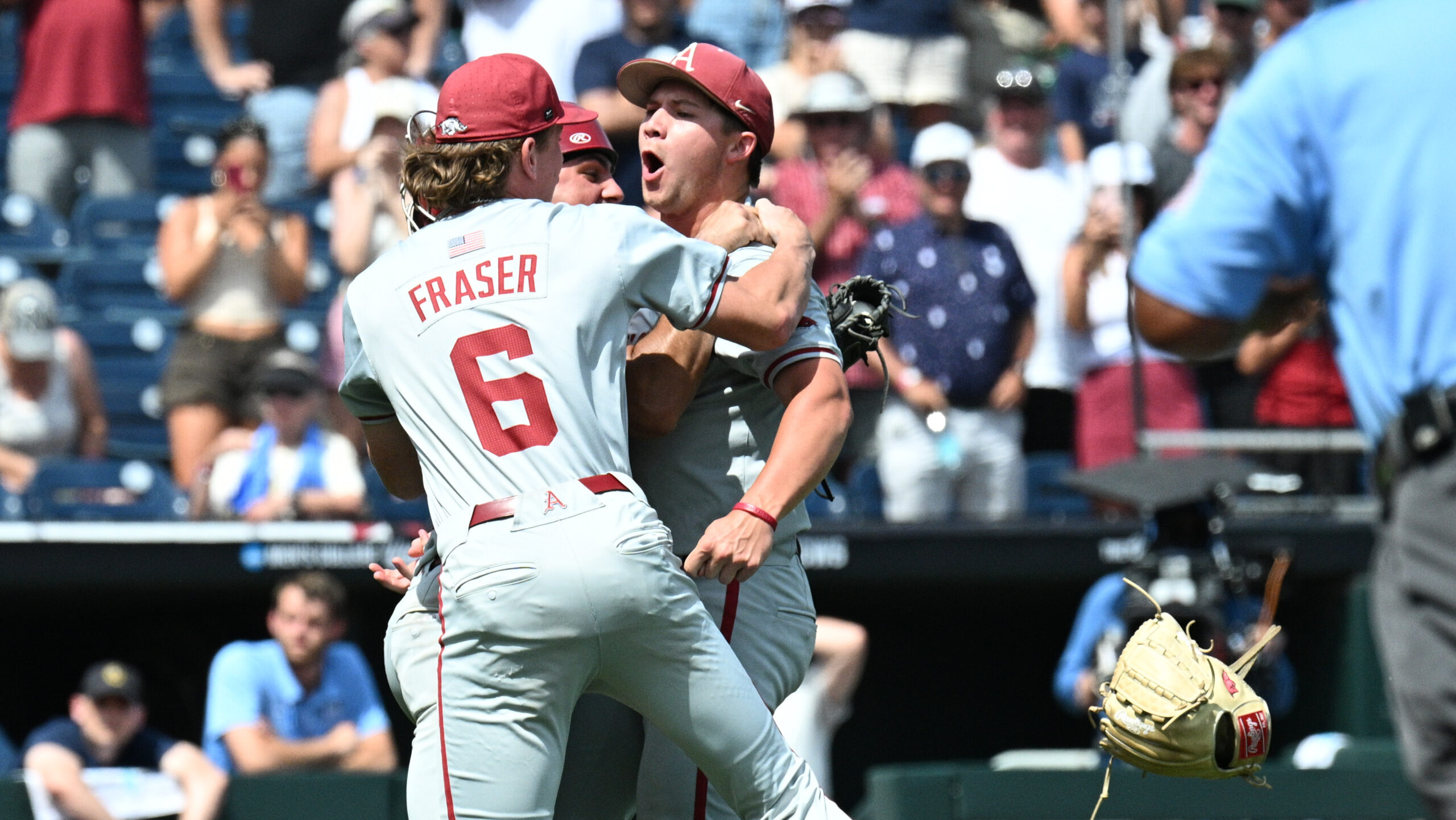 ESPN's Mike Monaco delivers electric call of Gage Wood's final out of ...