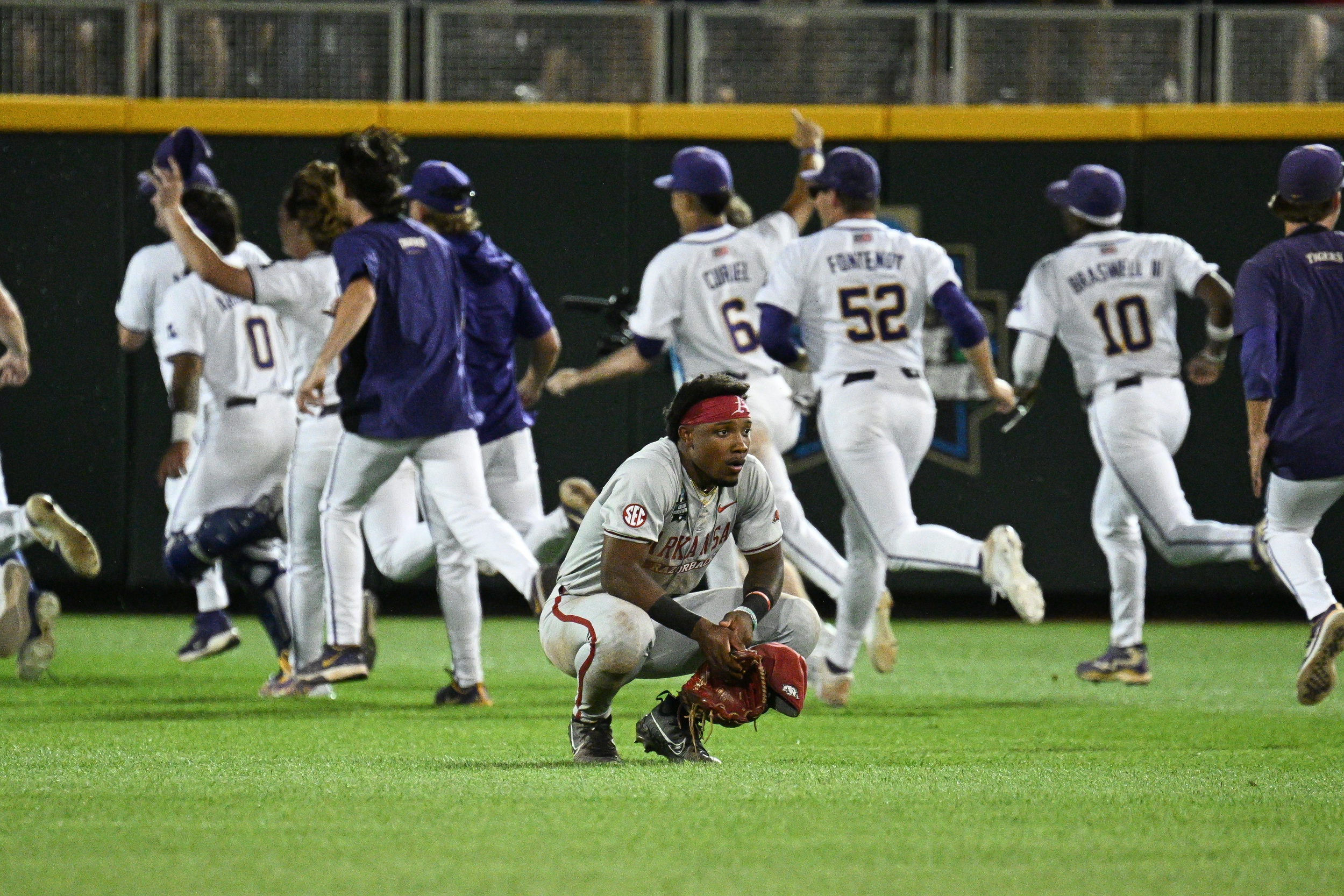 LSU-Arkansas classic at the College World Series delivers record ...