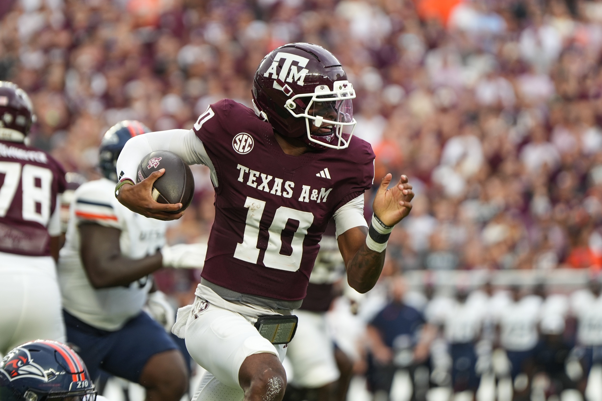 Rapid Reaction: Texas A&M beats UTSA behind 4 TDs from Marcel Reed ...