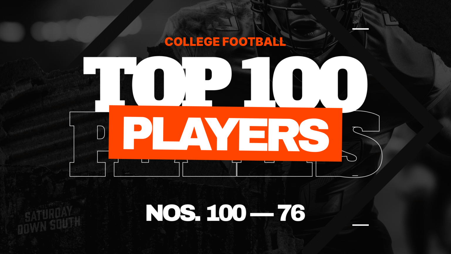 SDS' Top 100: Ranking the best college football players in 2025 (Nos ...