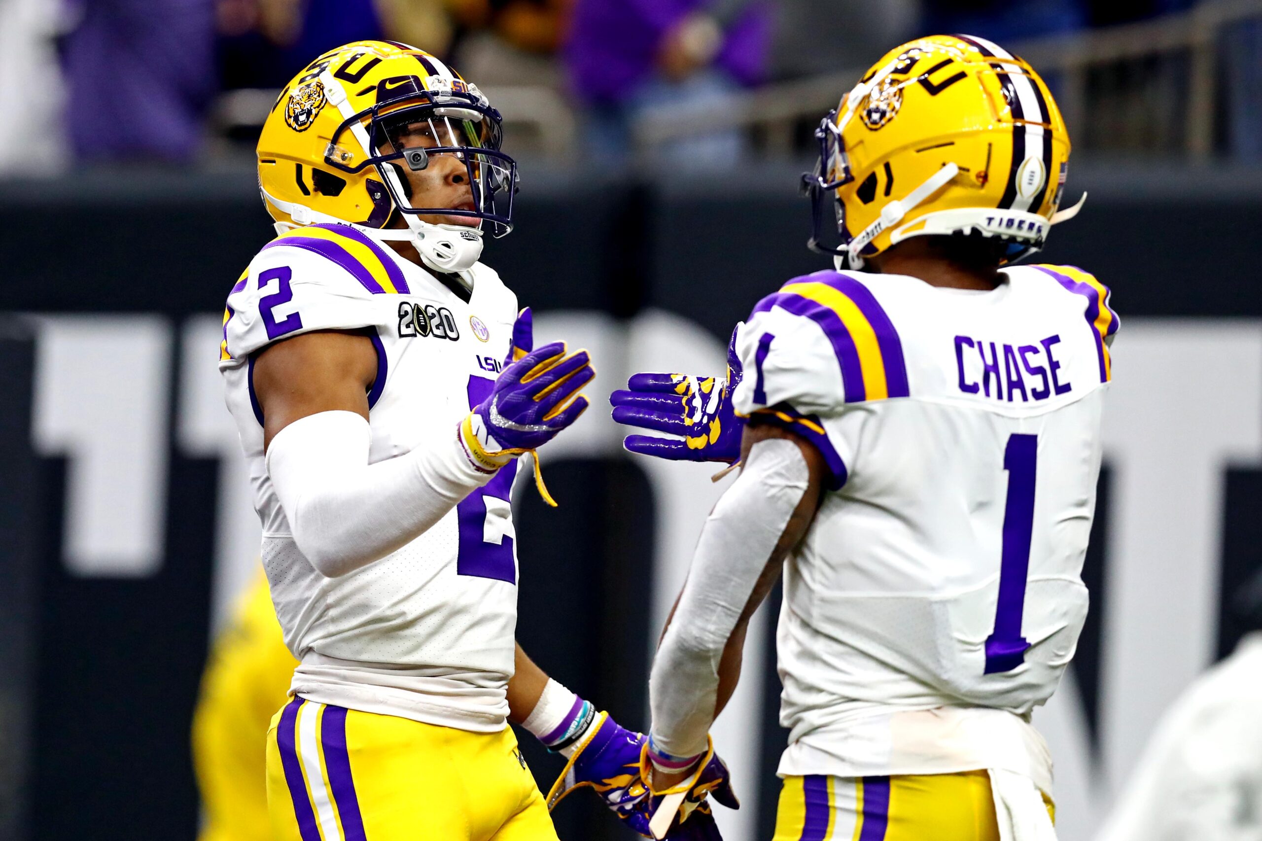 Justin Jefferson, Ja’Marr Chase discuss LSU’s status as ‘WRU’: ‘Proof ...