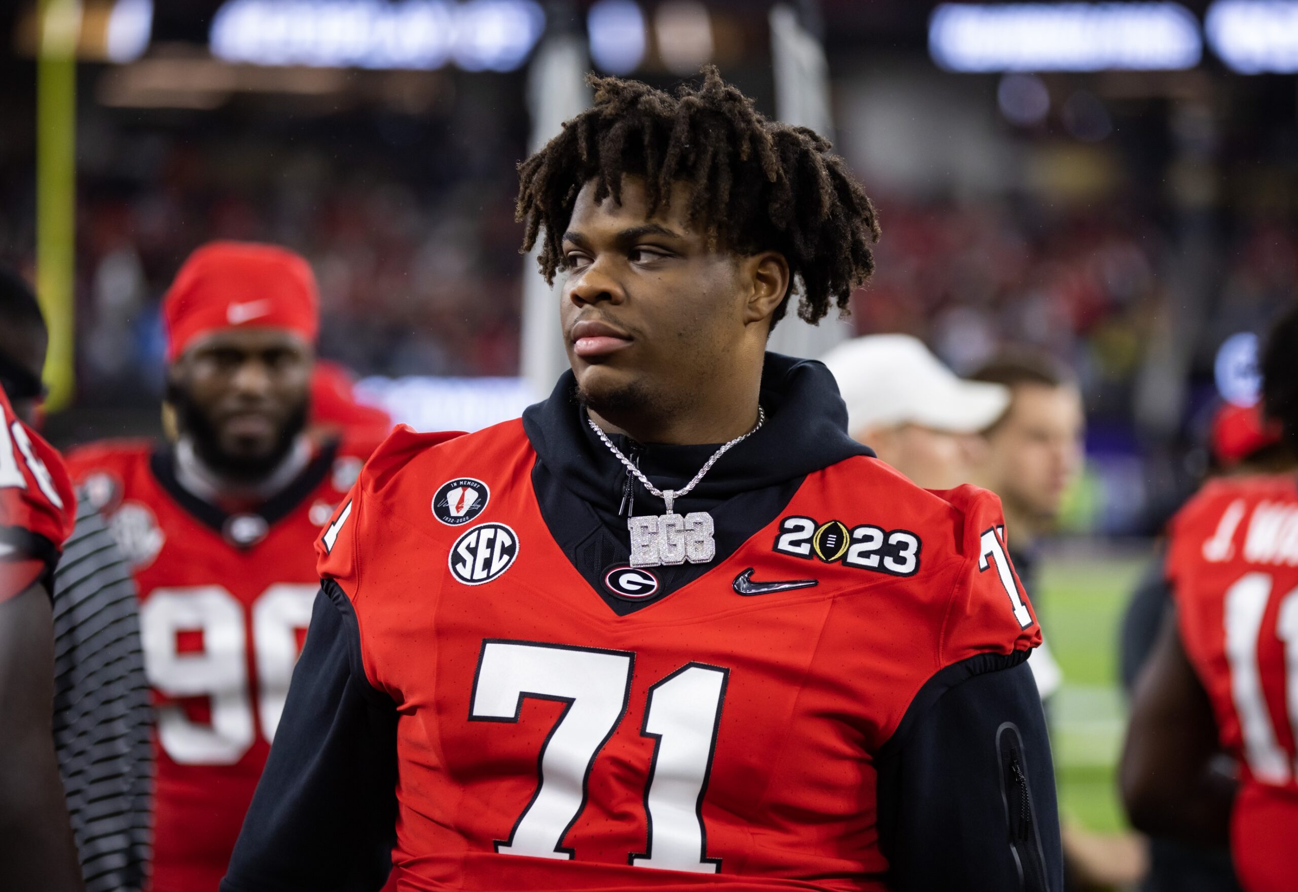 Georgia updates status of tackle Earnest Greene for Alabama game ...