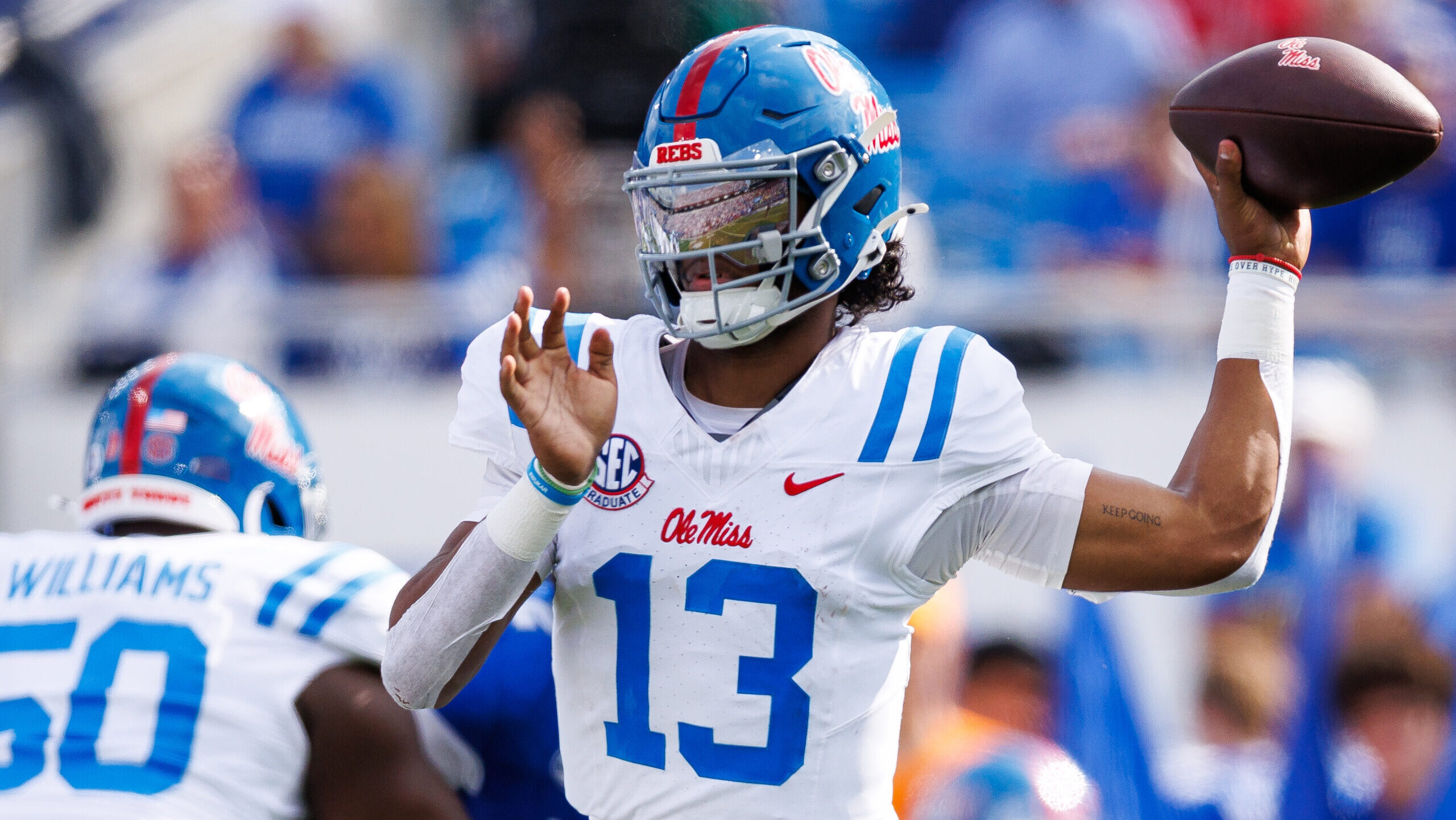 Ole Miss expected to start backup quarterback vs. Arkansas, per report ...