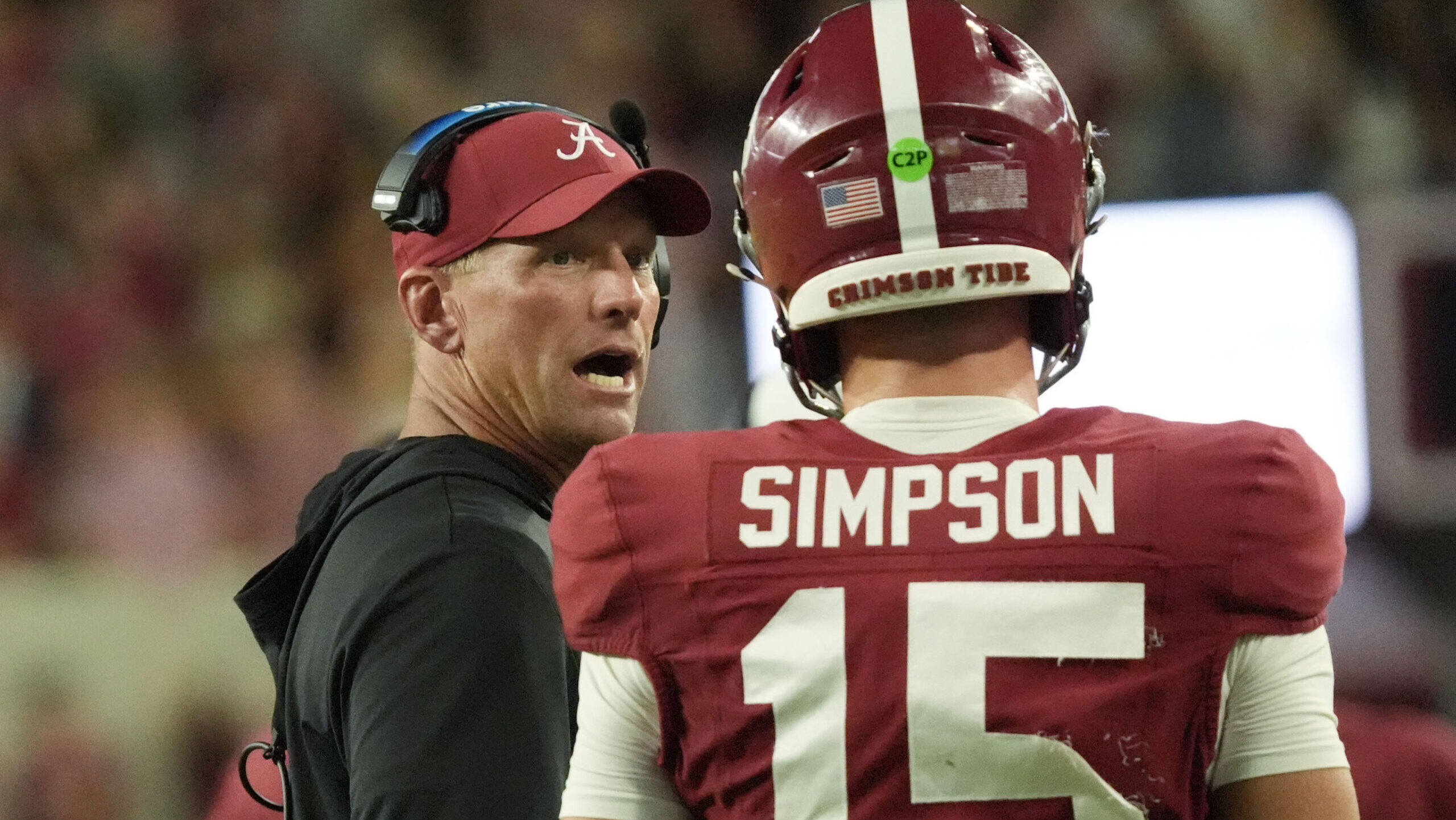 Kalen DeBoer draws up Play of the Game from Alabama's Week 2 win