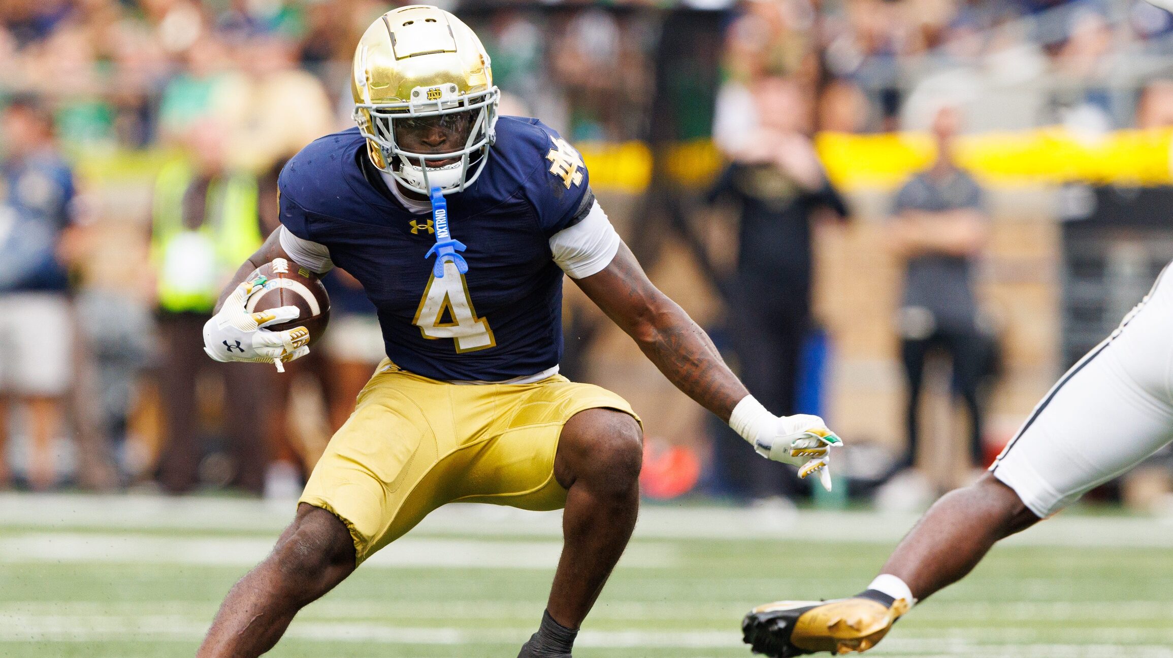 Jeremiyah Love puts Arkansas DB in spin cycle to give Notre Dame 2-score lead - BVM Sports