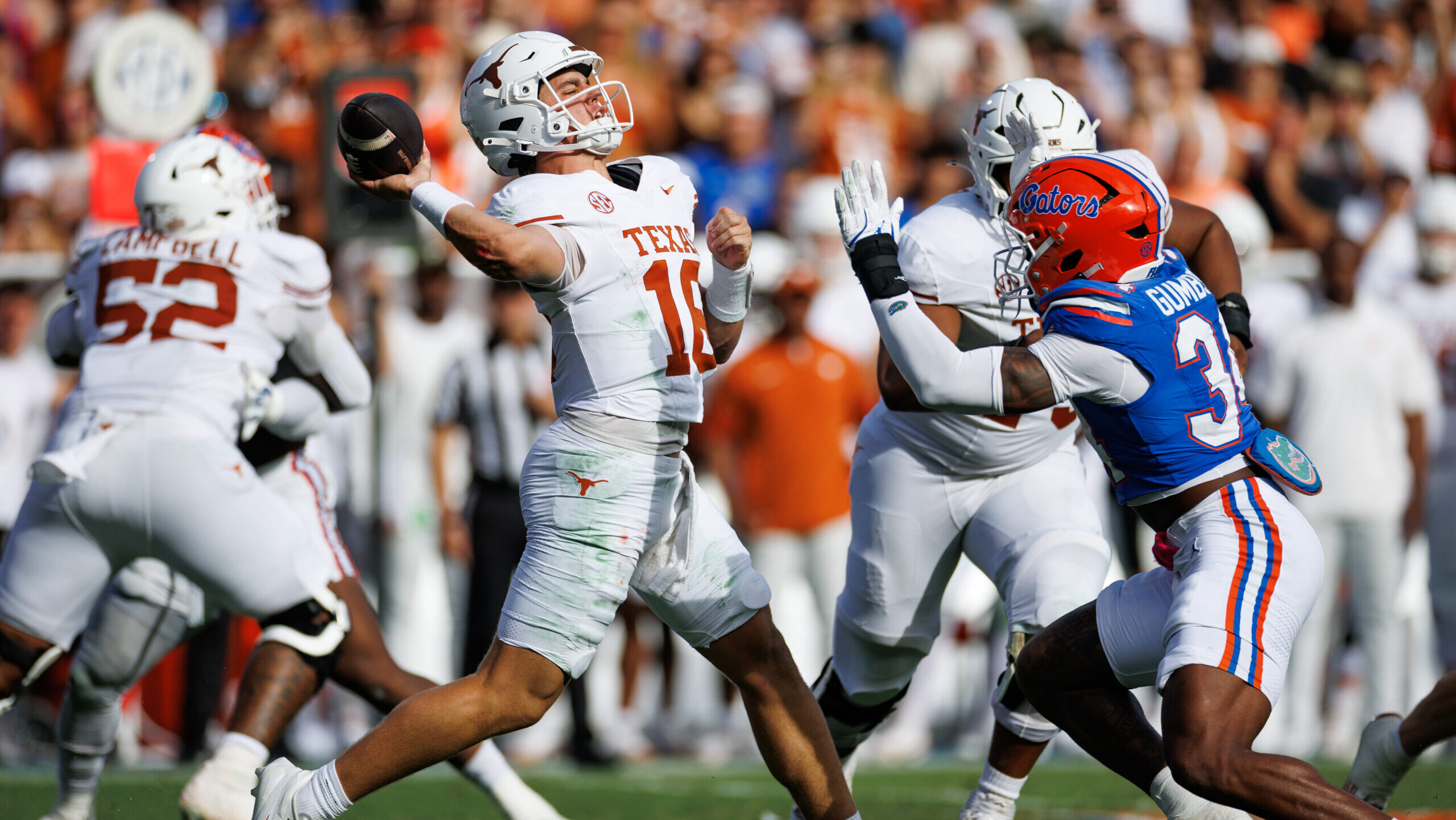 Arch Manning torched by Texas fans, media for poor showing vs. Florida ...